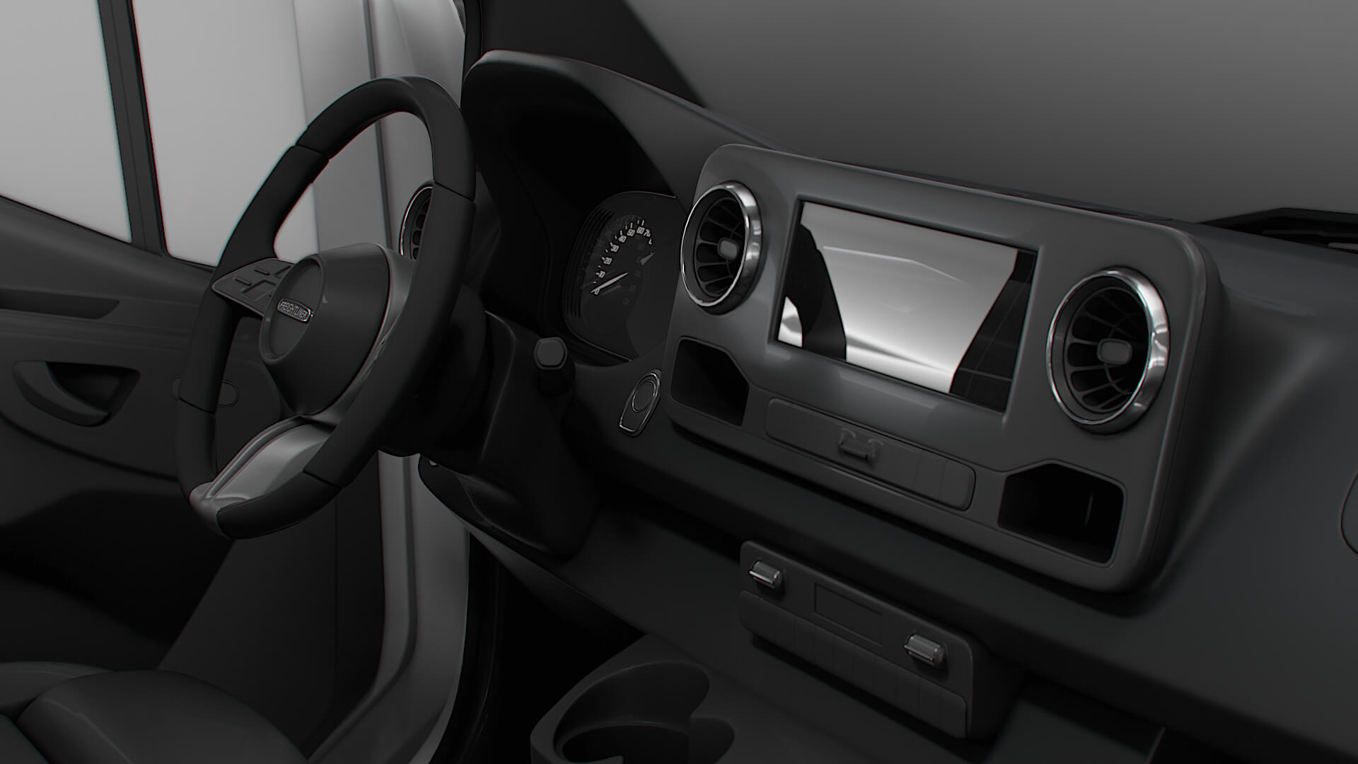Freightliner Sprinter L2H1 FWD HQ Interior 2024 - 3D Model by Creator 3D