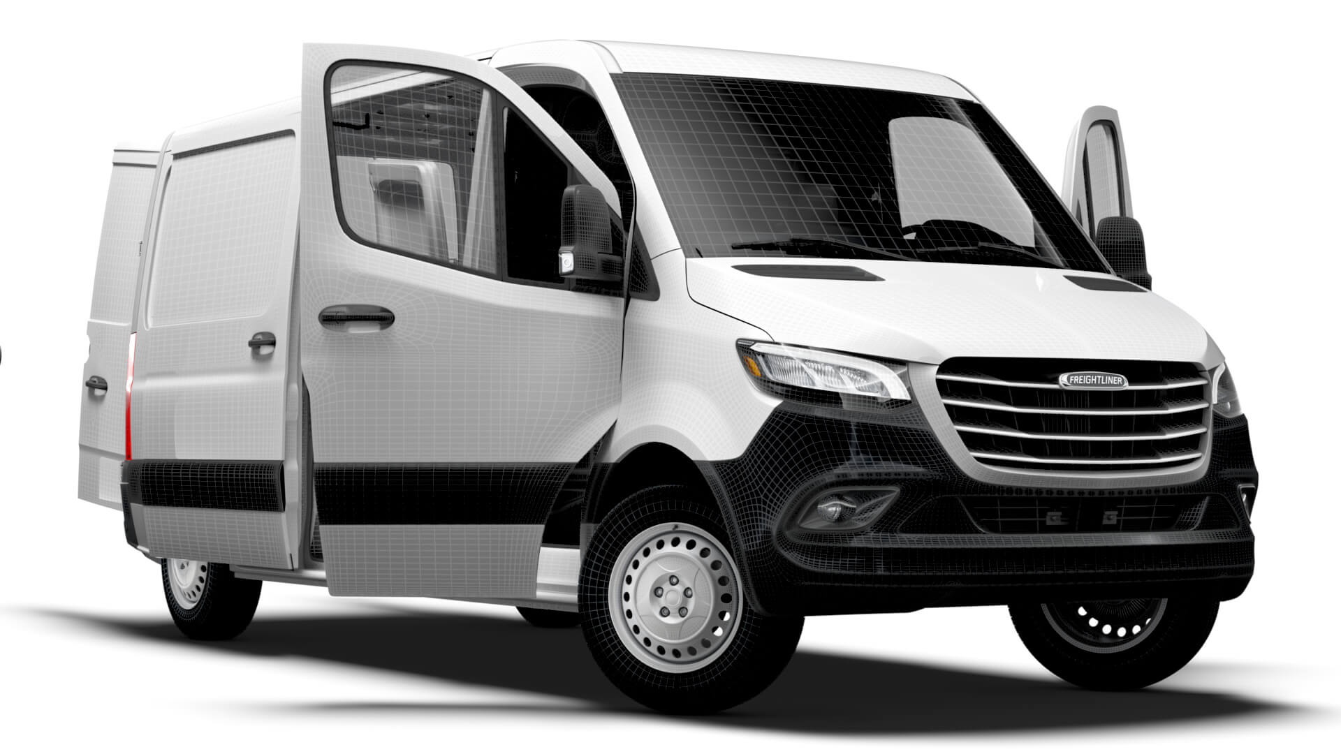 Freightliner Sprinter L2H1 FWD HQ Interior 2024 - 3D Model by Creator 3D