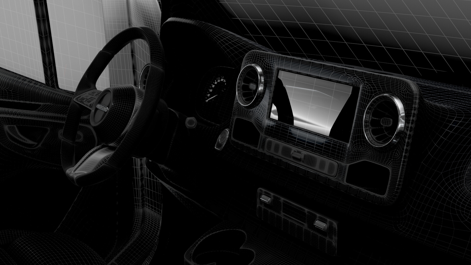 Freightliner Sprinter L2H1 FWD HQ Interior 2024 - 3D Model by Creator 3D