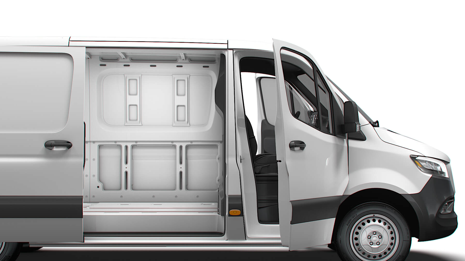 Freightliner Sprinter L2H1 RWD HQ Interior 2024 - 3D Model by Creator 3D