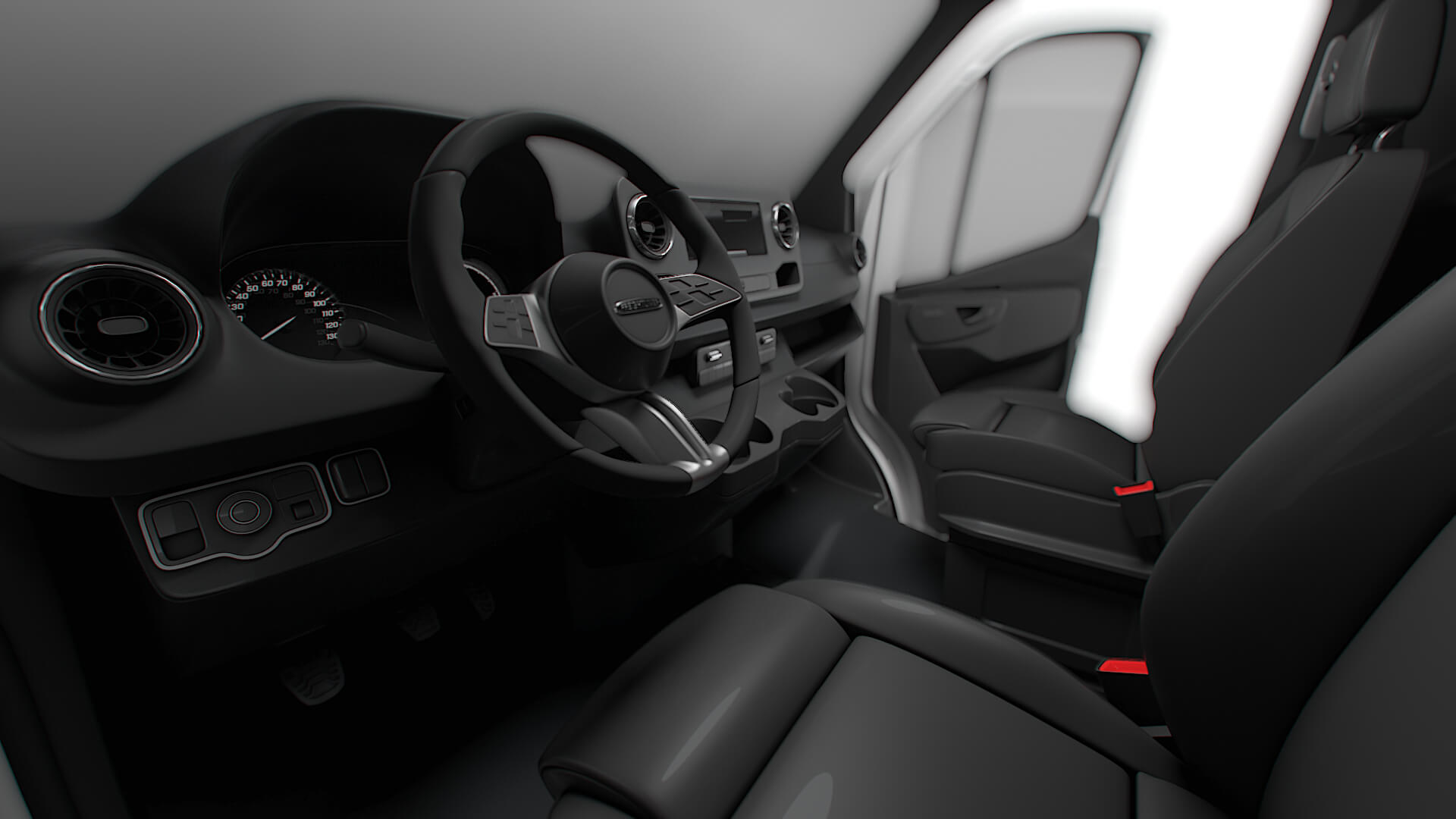 Freightliner Sprinter L2H2 FWD HQ Interior 2024 - 3D Model by Creator 3D