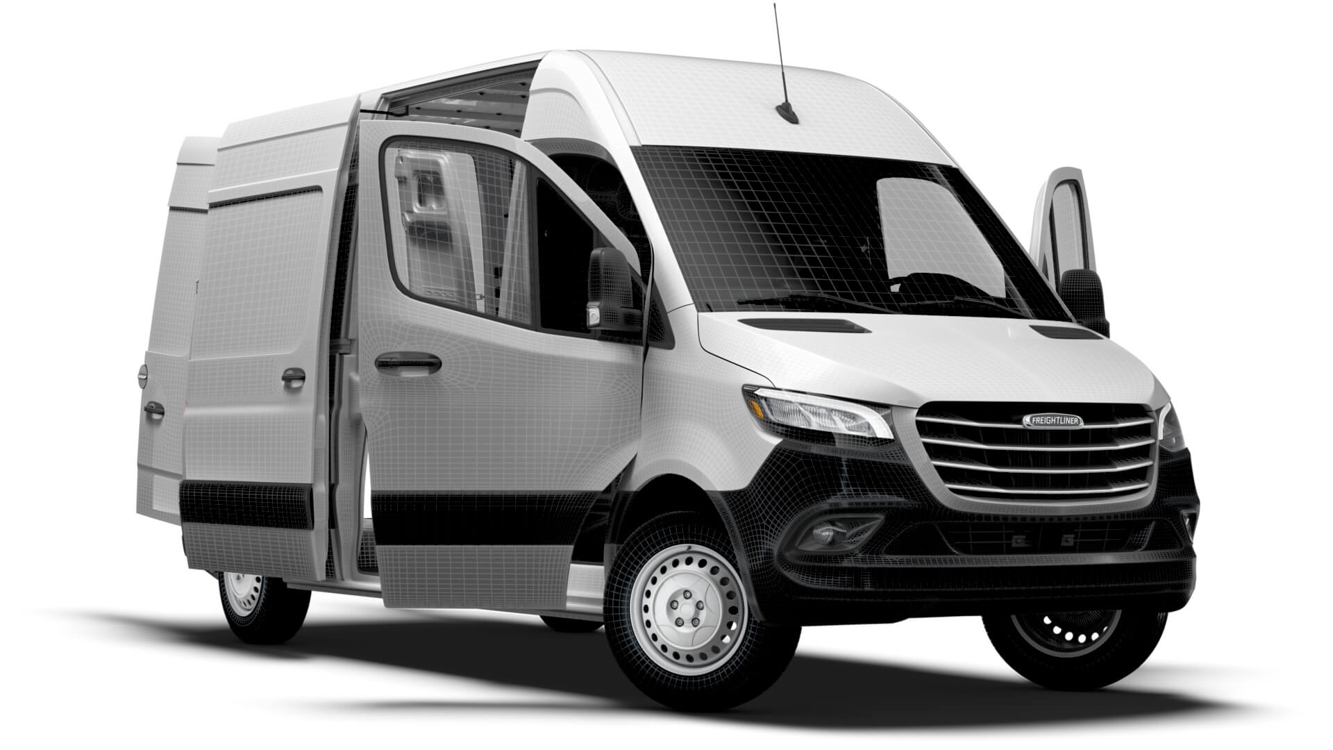 Freightliner Sprinter L2H2 FWD HQ Interior 2024 - 3D Model by Creator 3D