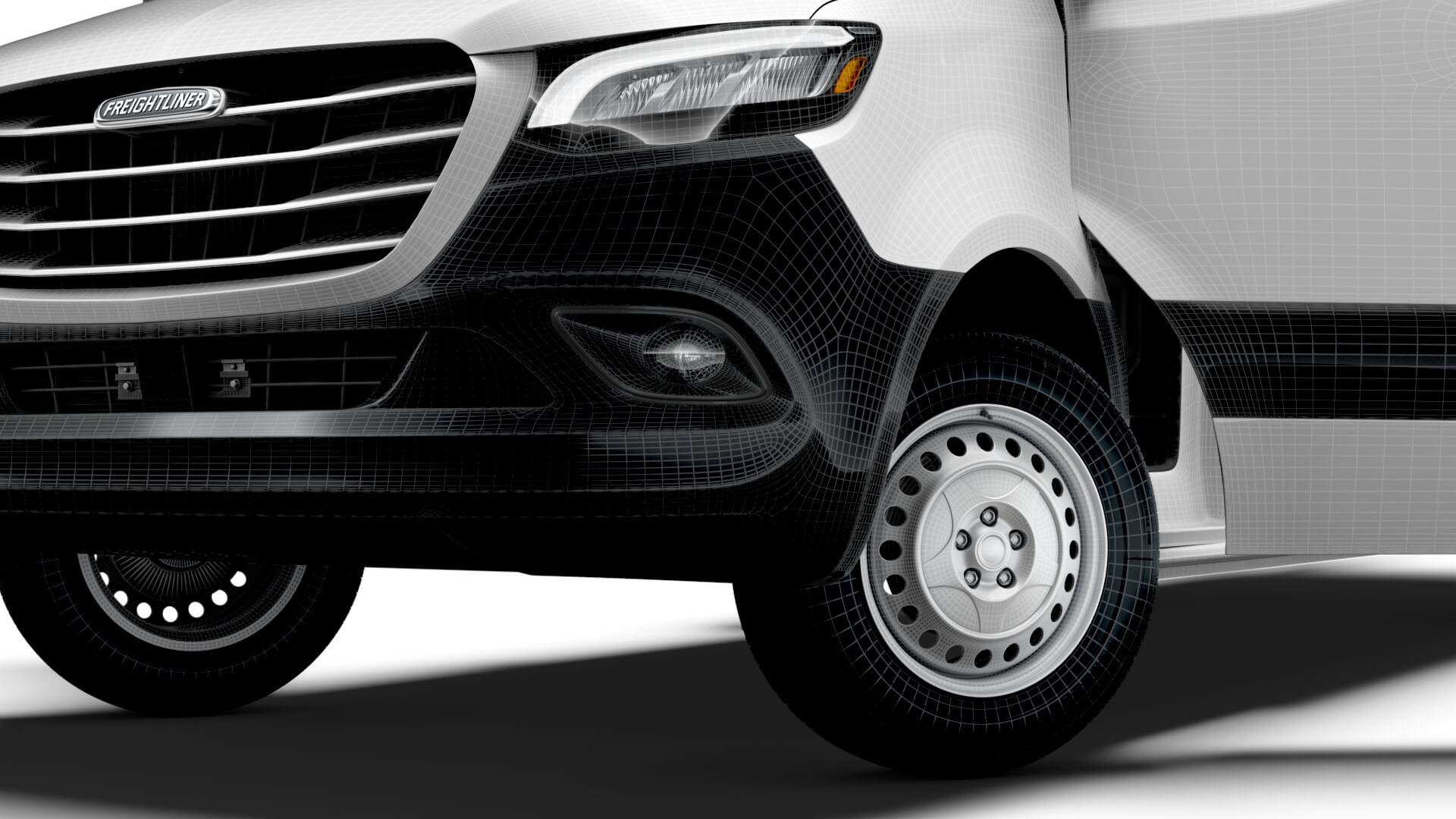 Freightliner Sprinter L2H2 FWD HQ Interior 2024 - 3D Model by Creator 3D