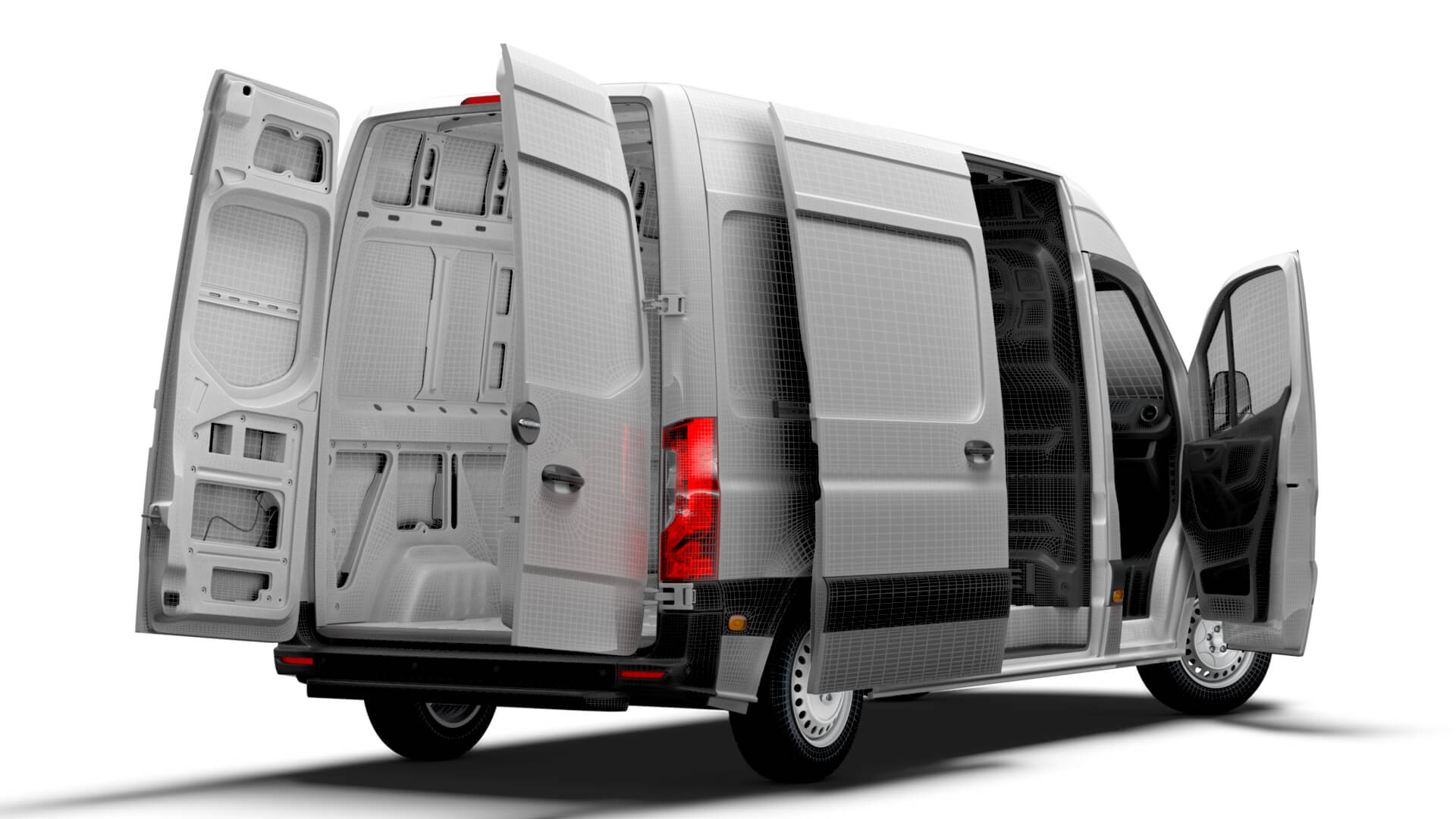 Freightliner Sprinter L2H2 FWD HQ Interior 2024 - 3D Model by Creator 3D