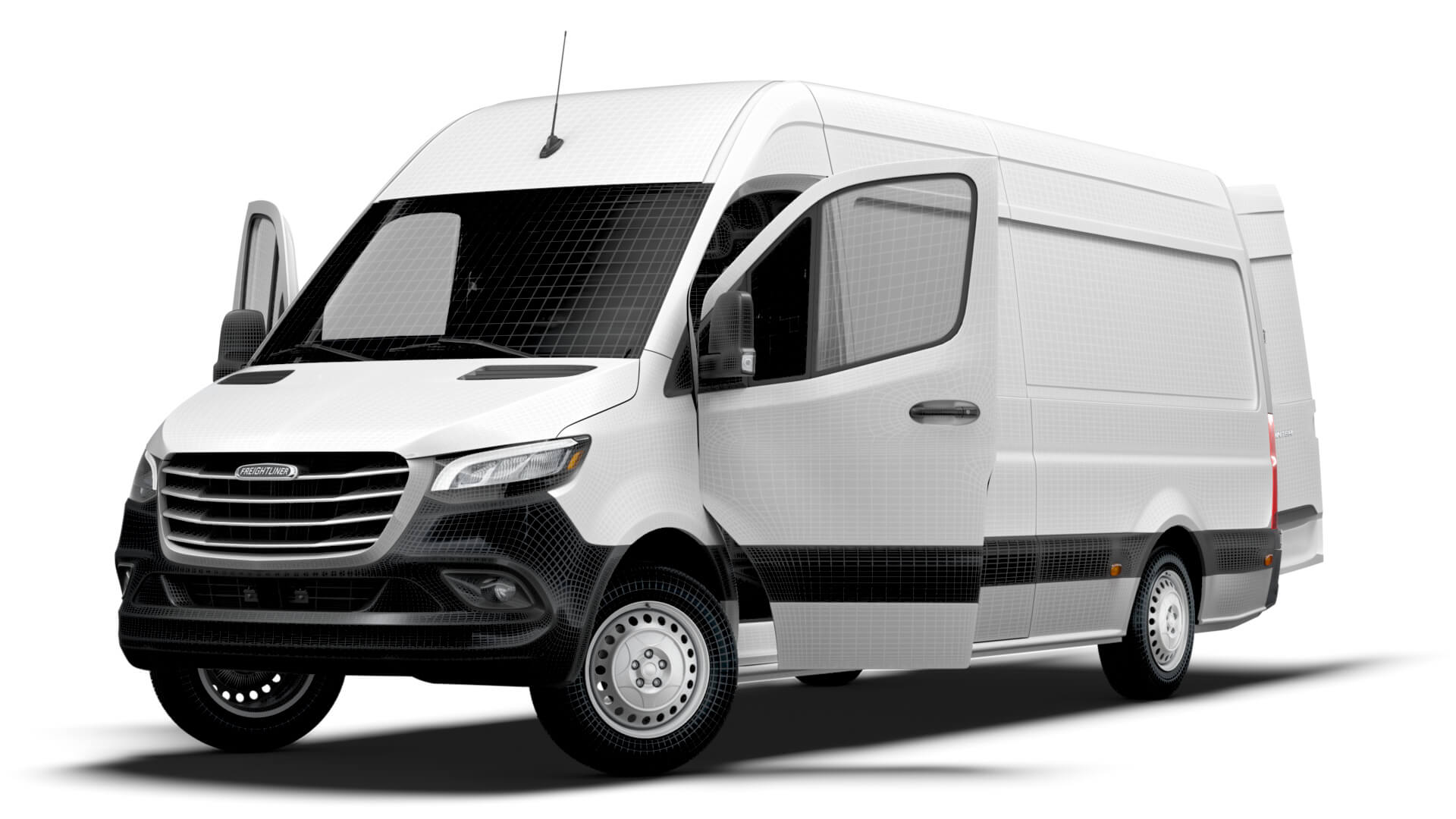 Freightliner Sprinter L3H2 RWD HQ Interior 2024 - 3D Model by Creator 3D