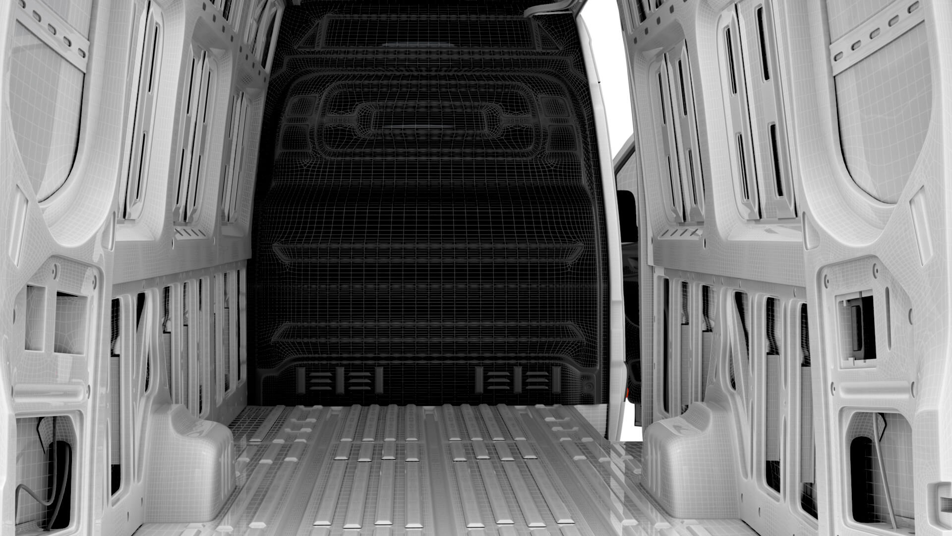 Freightliner Sprinter L4H3 RWD HQ Interior 2024 - 3D Model by Creator 3D