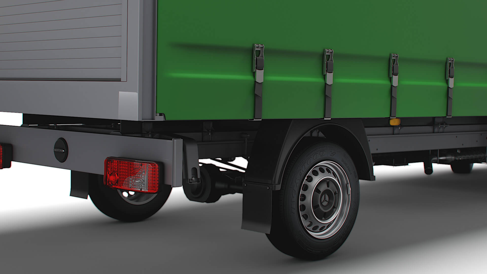 Freightliner Sprinter Luton Curtainsider 2023 - 3D Model by Creator 3D
