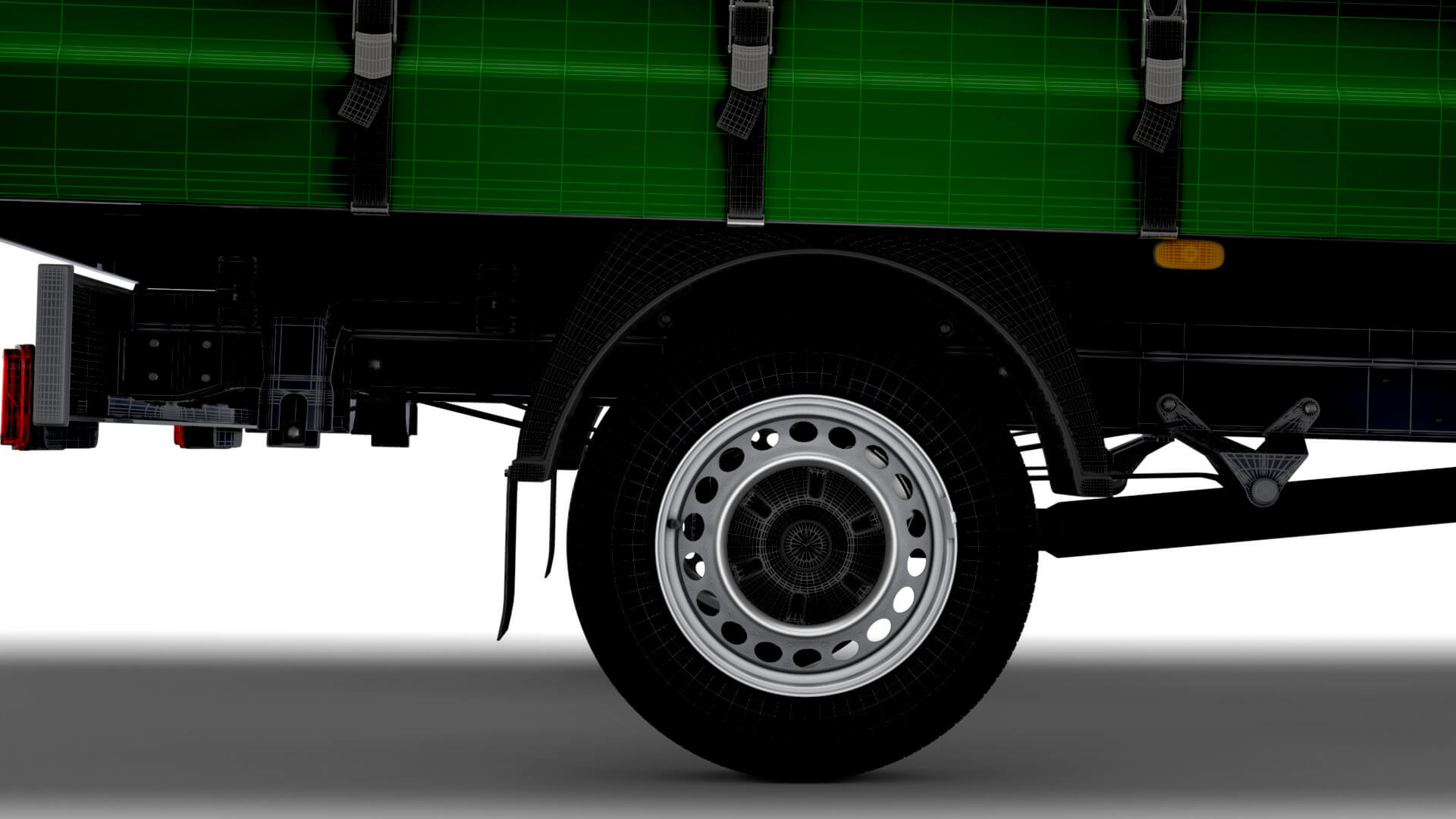 Freightliner Sprinter Luton Curtainsider 2023 - 3D Model by Creator 3D