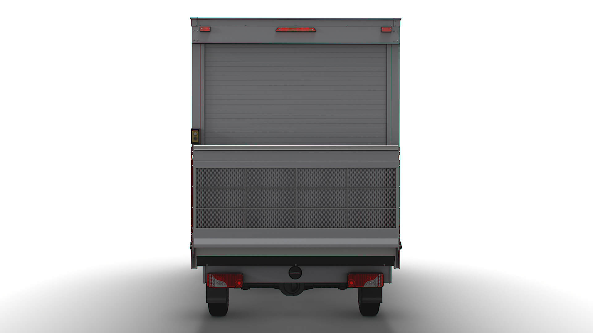 Freightliner Sprinter Luton Curtainsider Tail Lift 2023 - 3D Model by ...