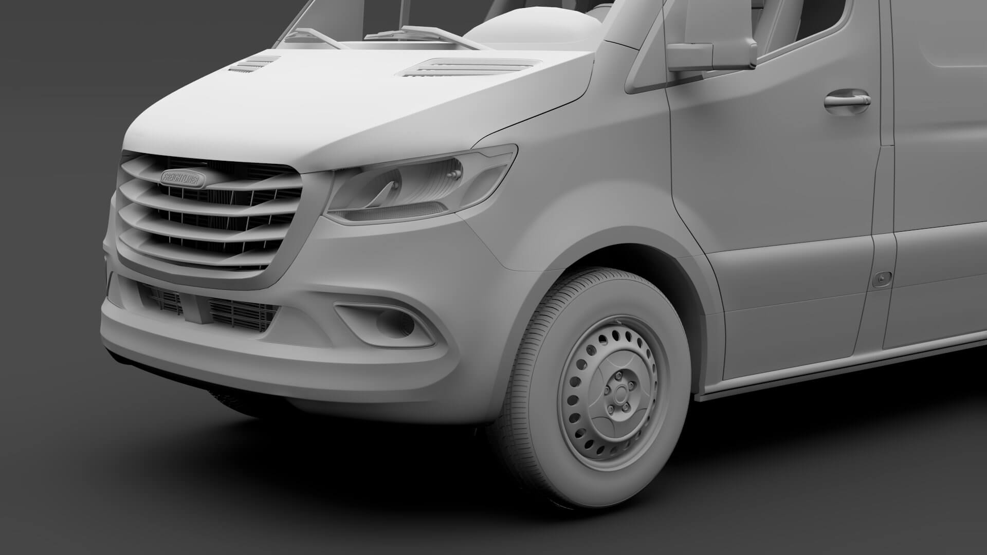 Freightliner Sprinter Panel Van L2H1 RWD 2019 - 3D Model by Creator 3D