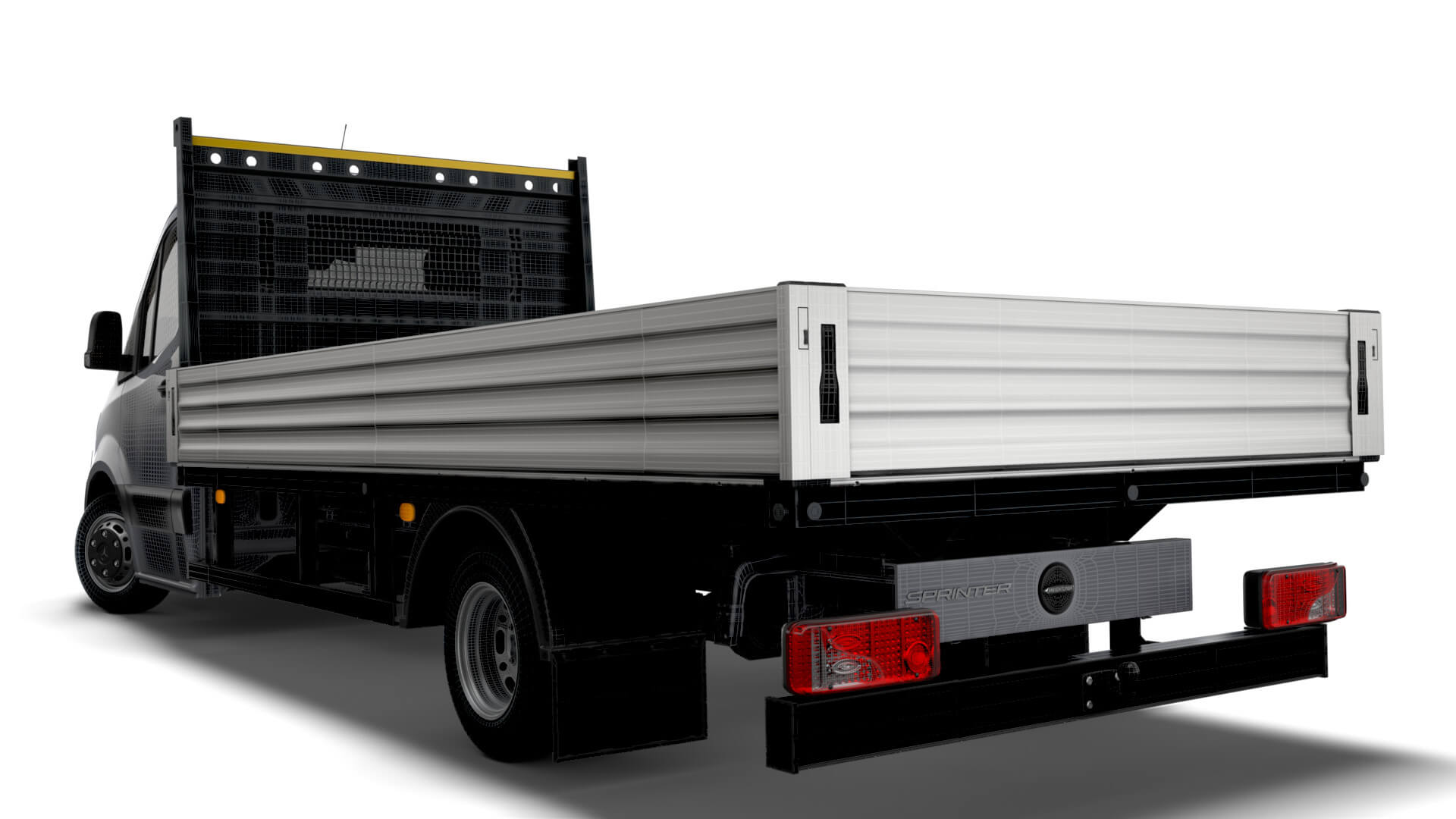 Freightliner Sprinter Single Cab Tipper 2023 - 3D Model by Creator 3D