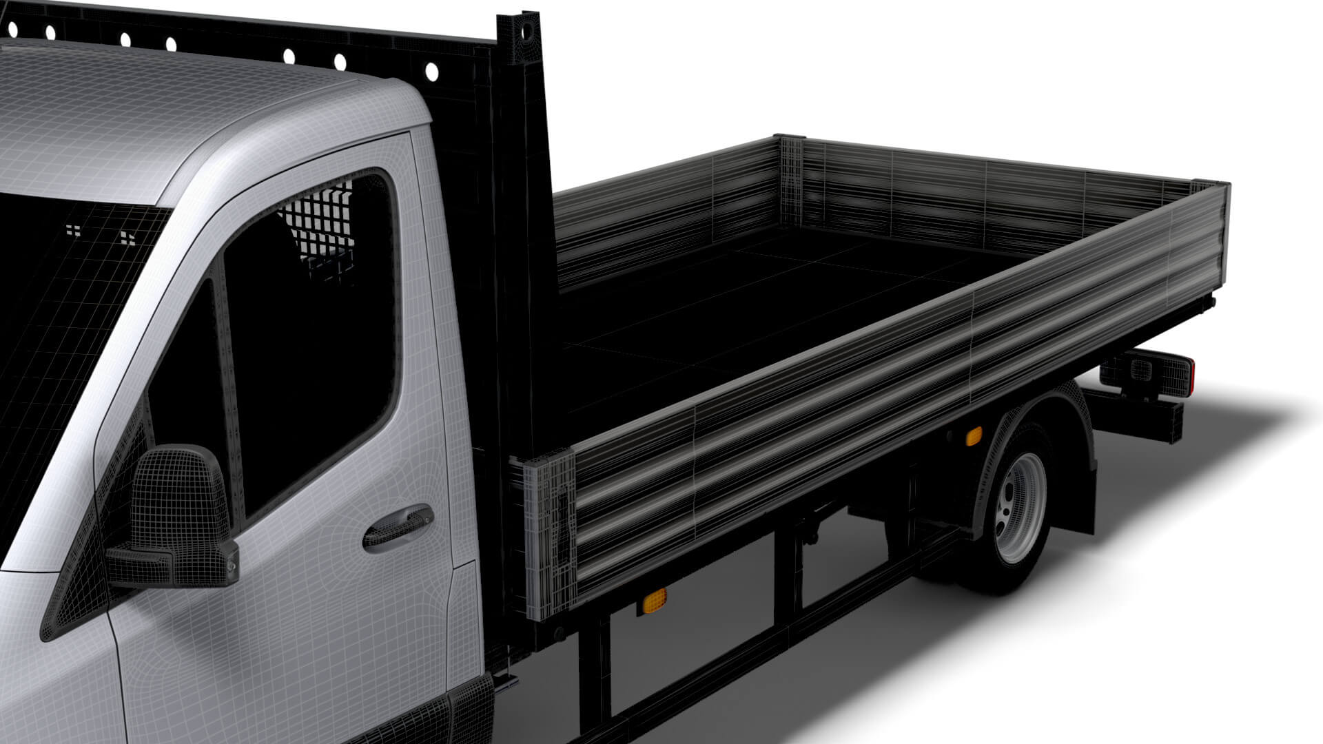 Freightliner Sprinter Single Cab Tipper 2023 - 3D Model by Creator 3D