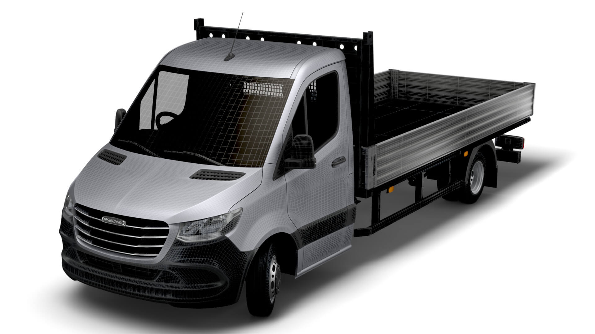 Freightliner Sprinter Single Cab Tipper 2023 - 3D Model by Creator 3D