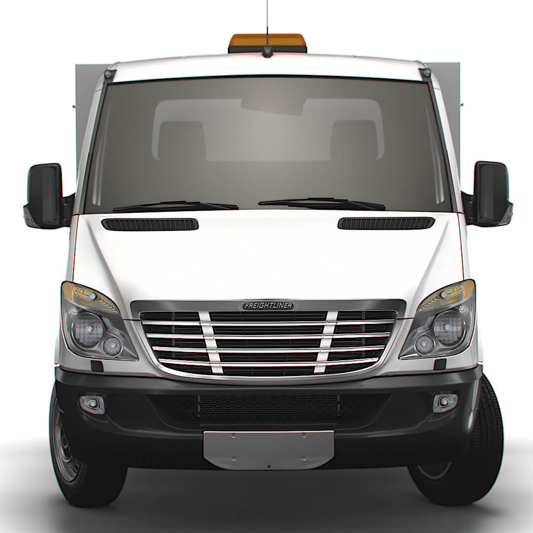 Freightliner Sprinter Single Cab Tipper Toolpod 2018 - 3D Model by ...