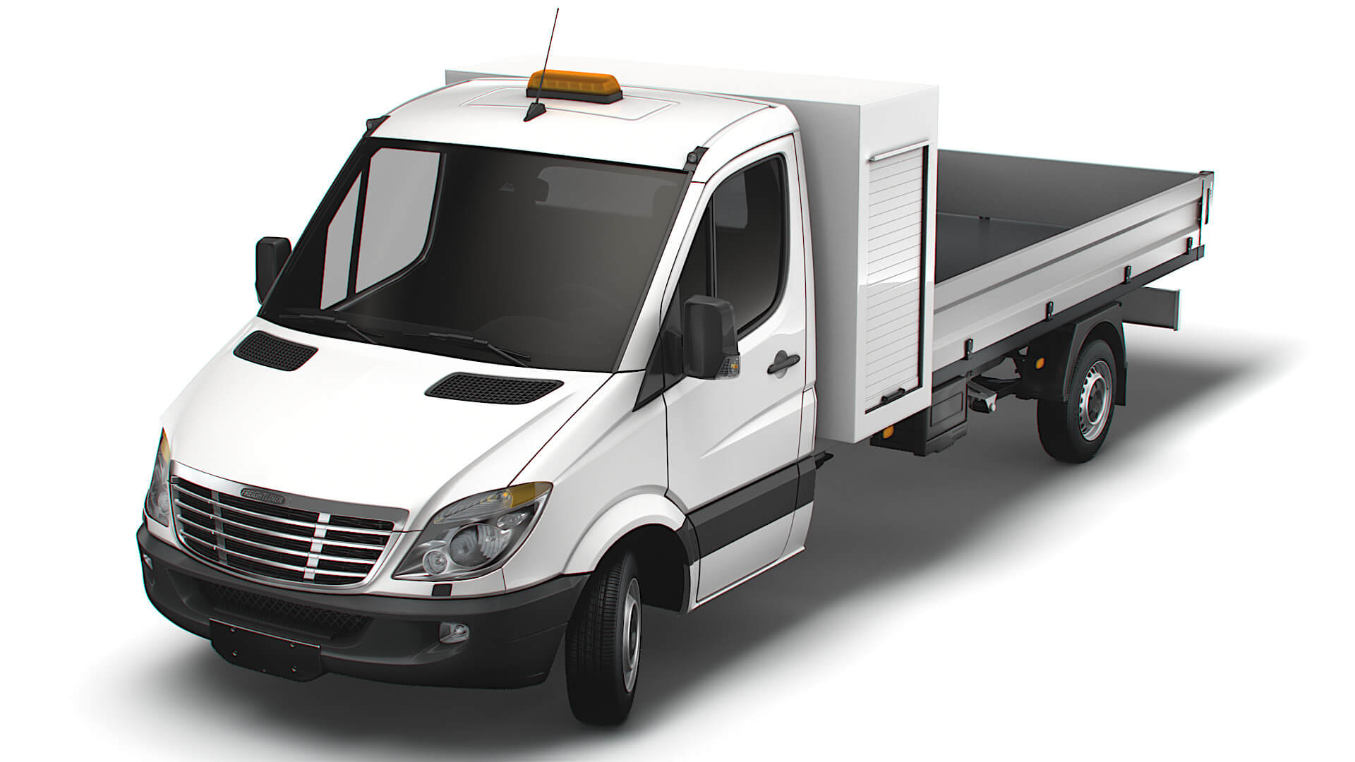 Freightliner Sprinter Single Cab Tipper Toolpod 2018 - 3D Model by ...
