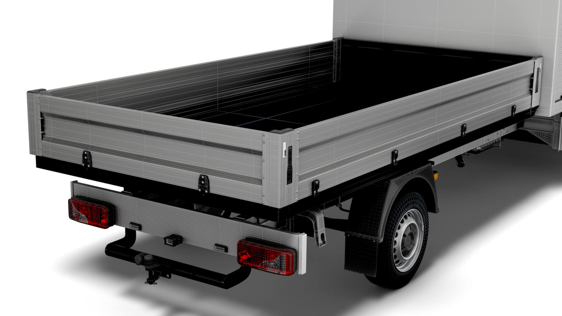 Freightliner Sprinter Single Cab Tipper Toolpod 2018 - 3D Model by ...