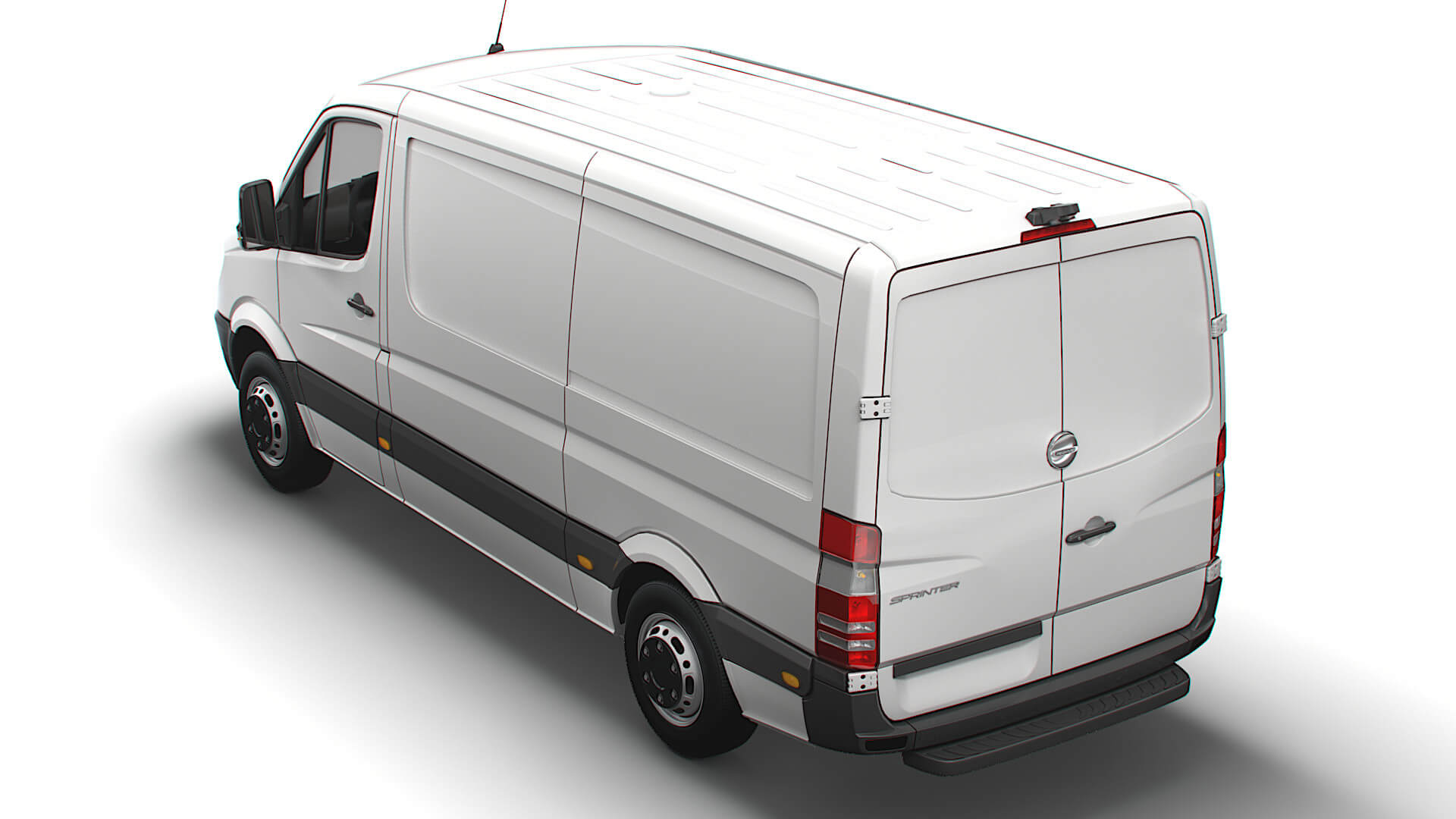 Freightliner Sprinter Van L2H1 2009 - 3D Model by Creator 3D