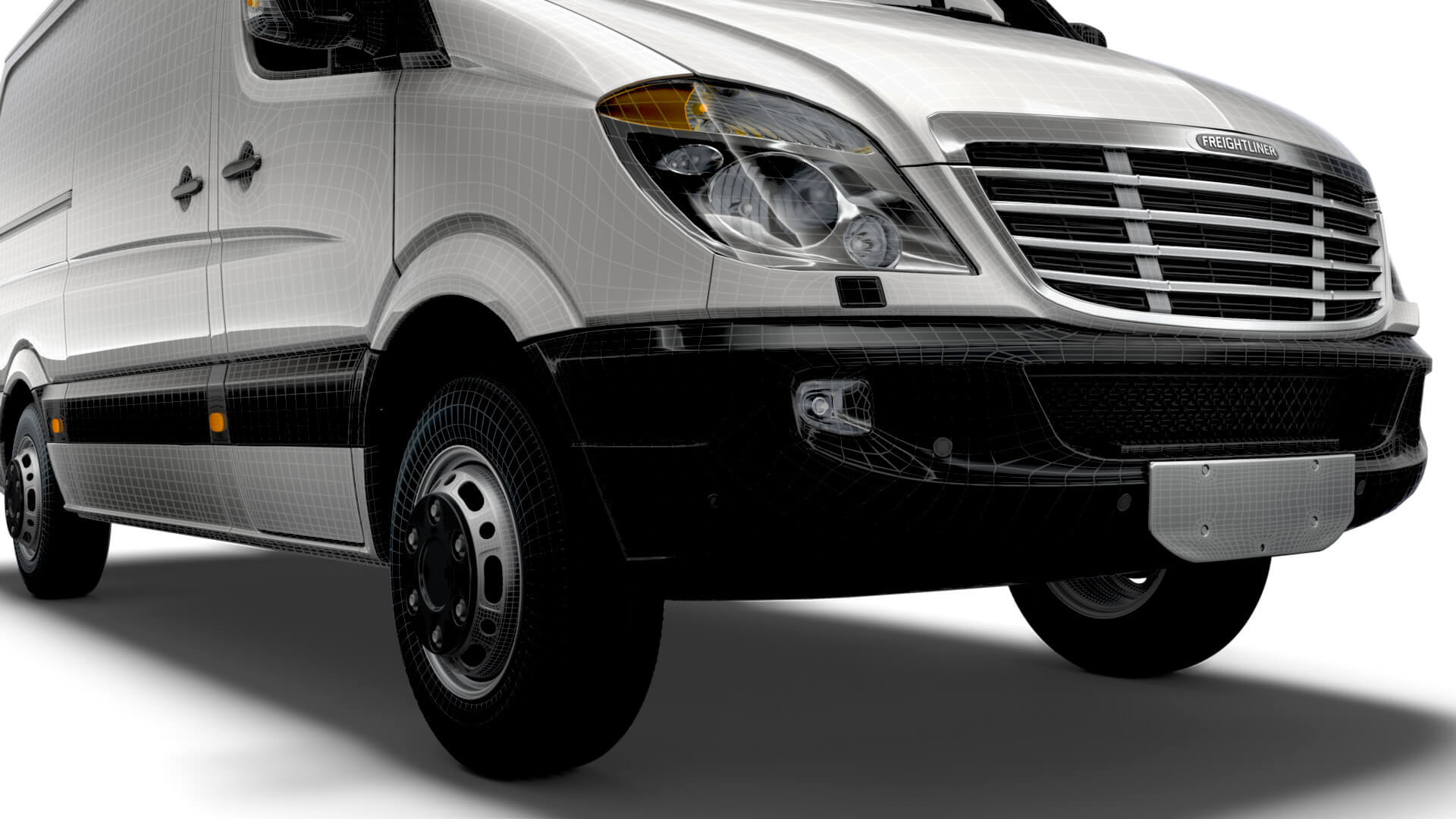 Freightliner Sprinter Van L2H1 2009 - 3D Model by Creator 3D