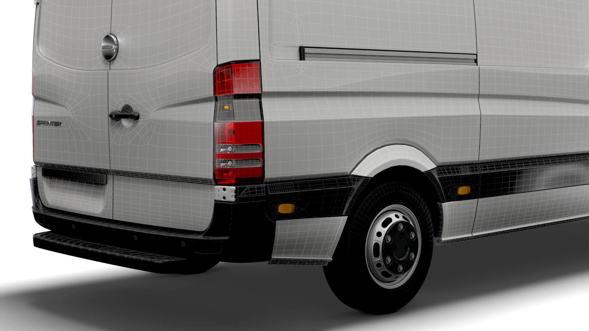 Freightliner Sprinter Van L2H1 2009 - 3D Model by Creator 3D