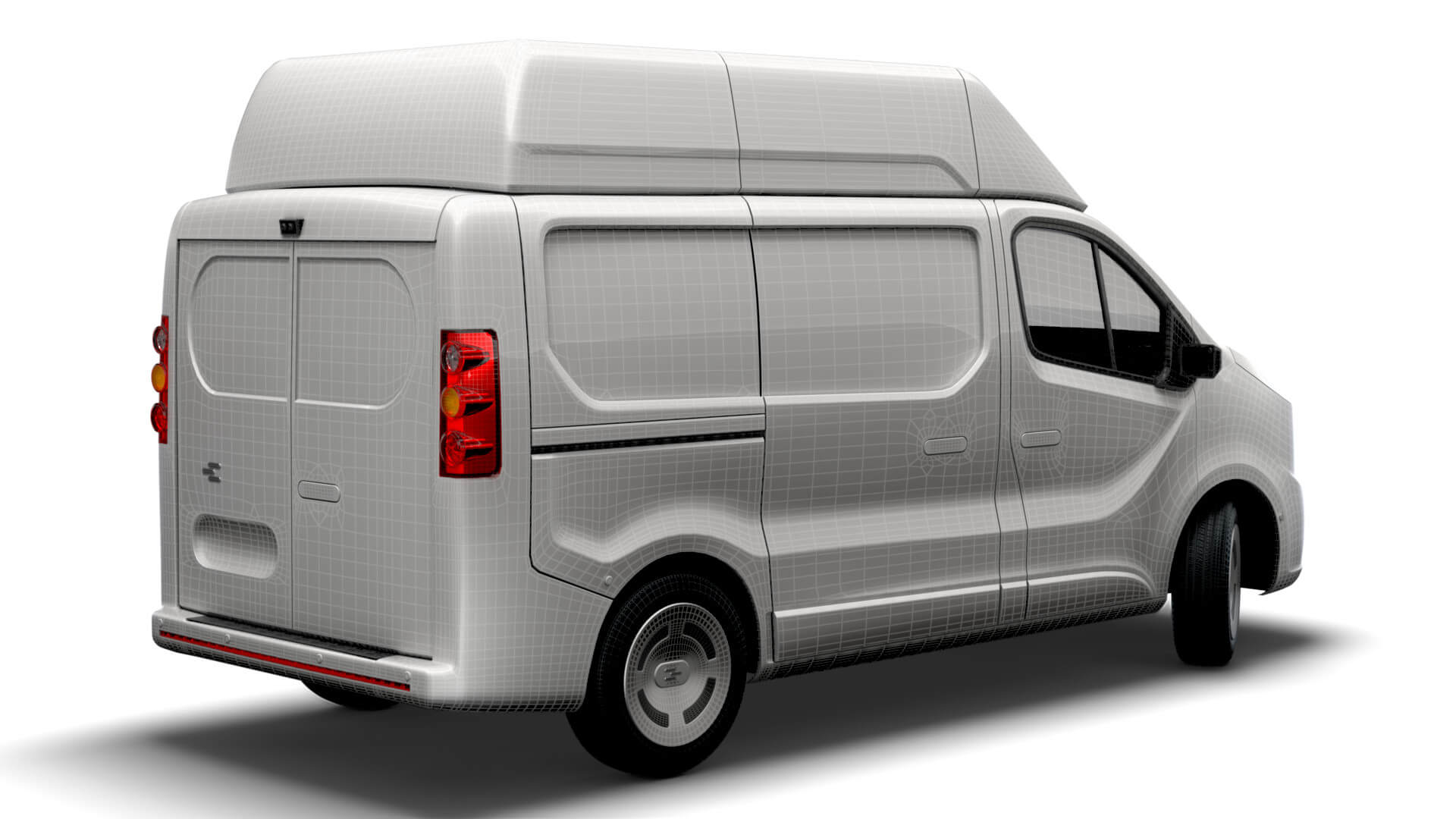 Generic EV Mid Van L1H2 2023 - 3D Model by Creator 3D