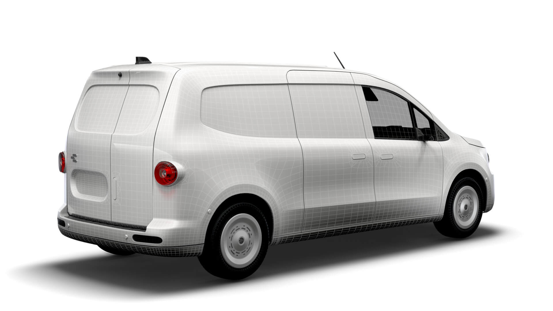 Generic EV Small Van LWB 2023 - 3D Model by Creator 3D
