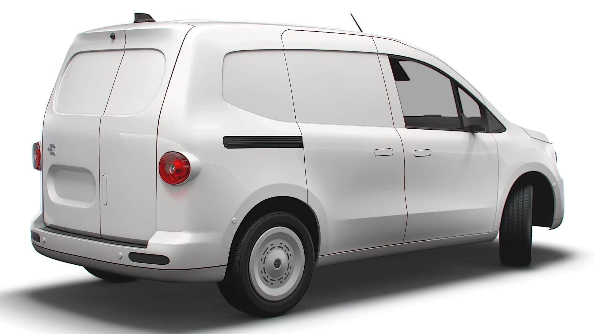 Generic EV Small Van SWB 2023 - 3D Model by Creator 3D