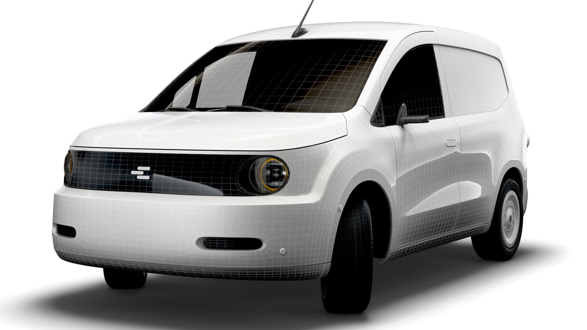 Generic EV Small Van SWB 2023 - 3D Model by Creator 3D