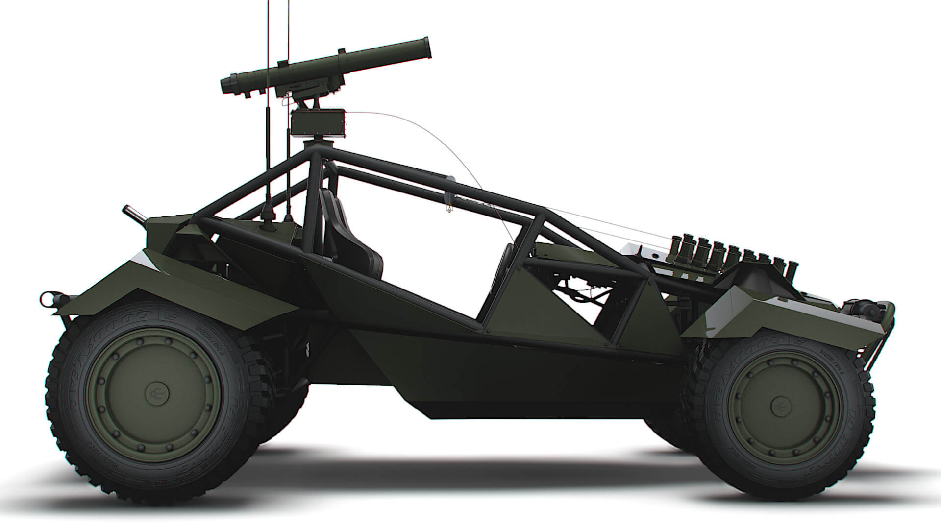 Generic Military Buggy ATGM 2023 - 3D Model by Creator 3D