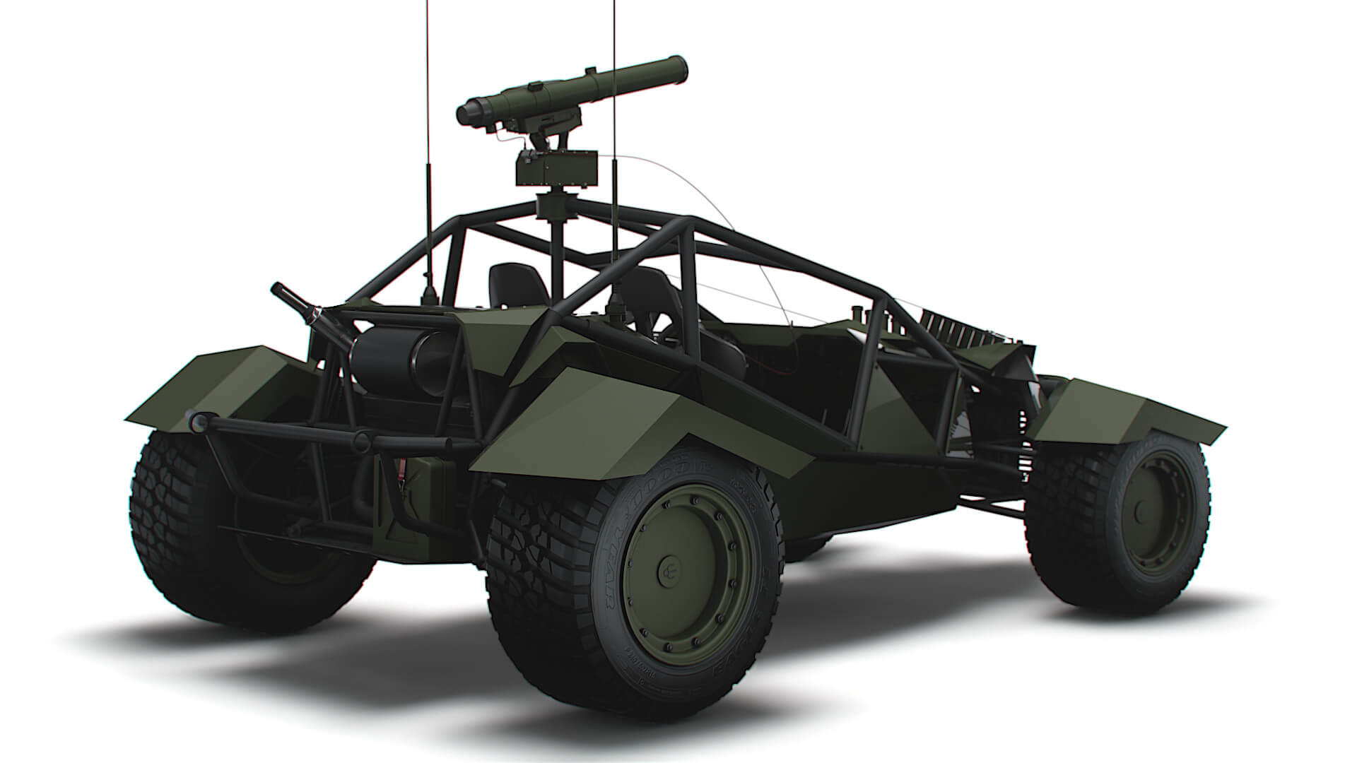 Generic Military Buggy ATGM 2023 - 3D Model by Creator 3D