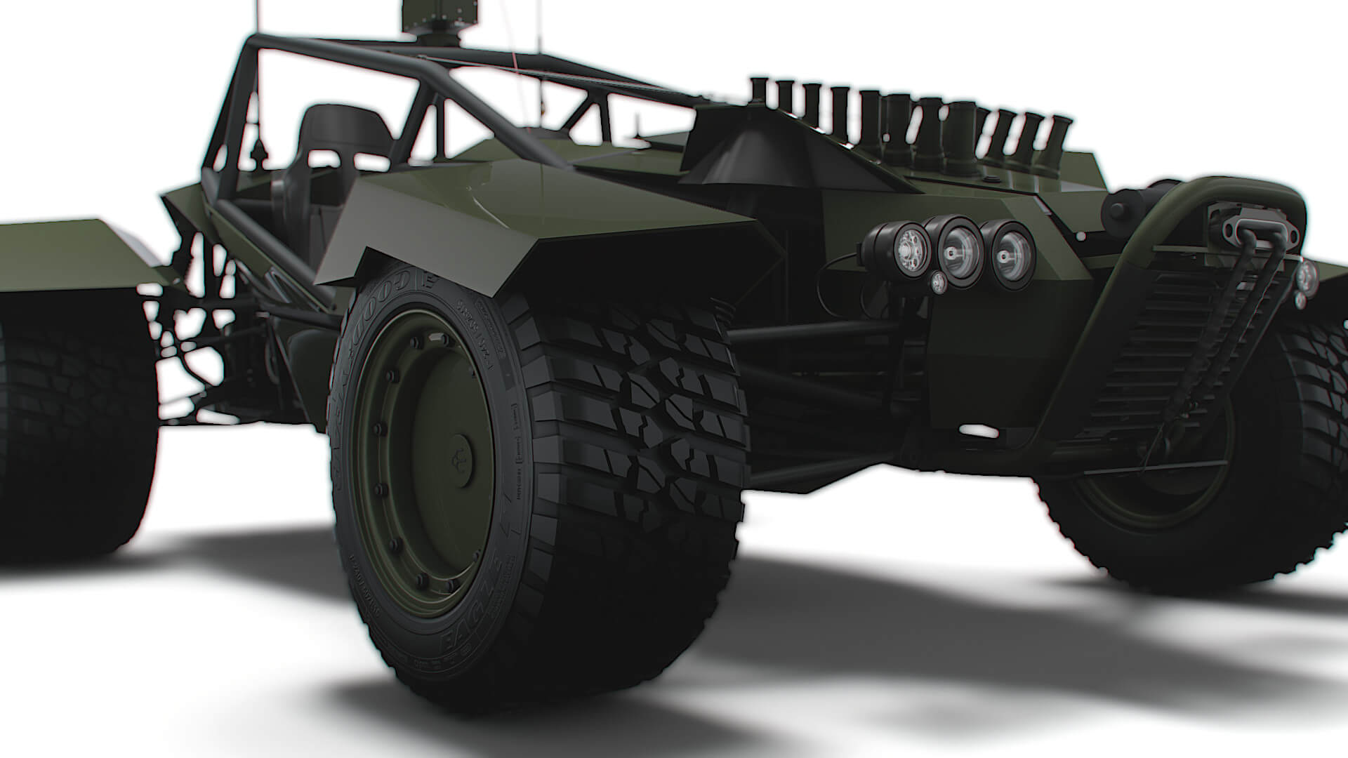 Generic Military Buggy ATGM 2023 - 3D Model by Creator 3D