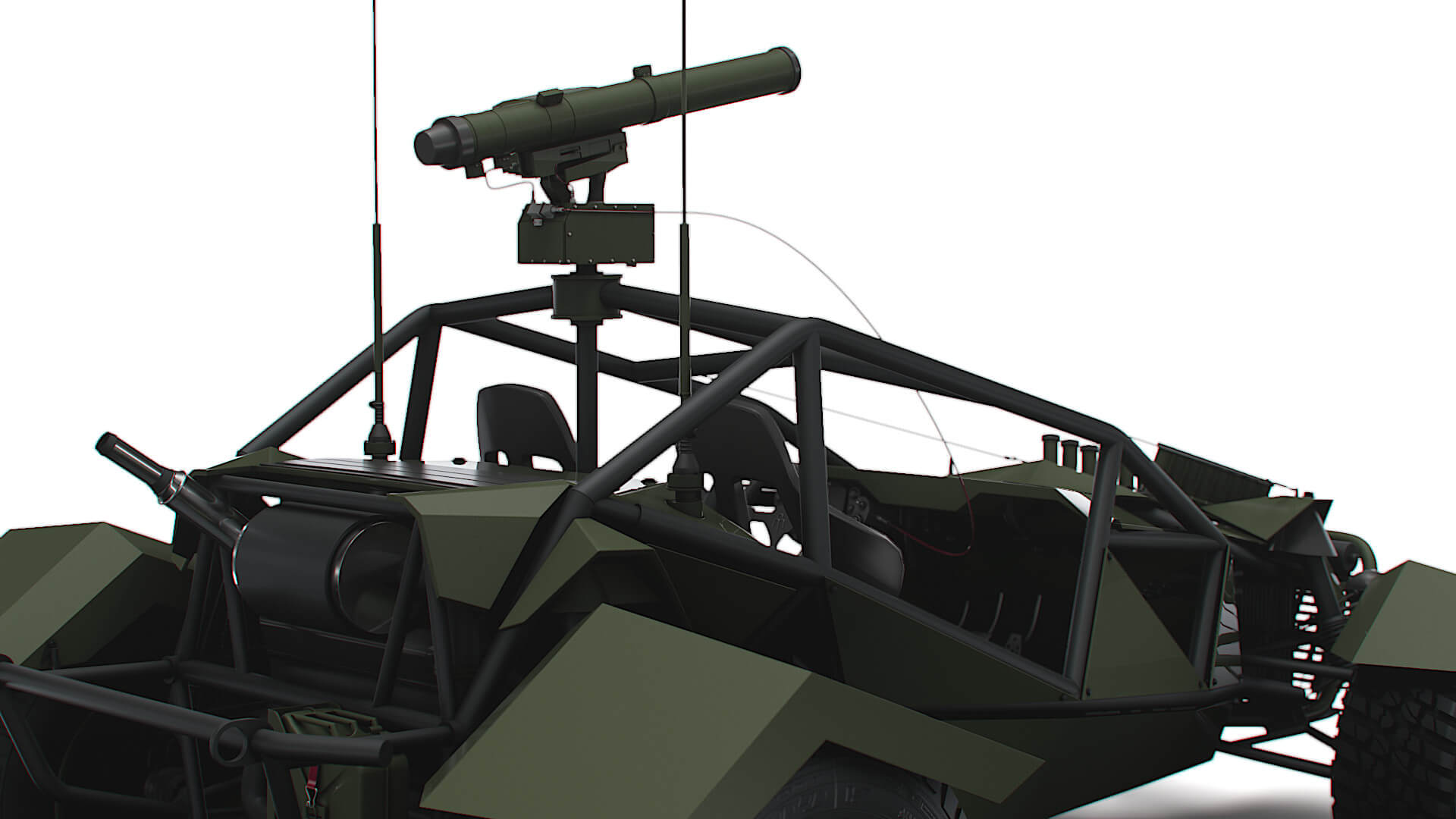 Generic Military Buggy ATGM 2023 - 3D Model by Creator 3D