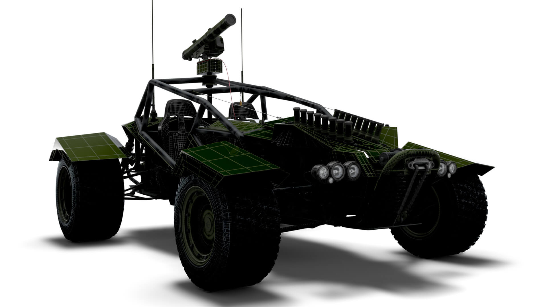 Generic Military Buggy ATGM 2023 - 3D Model by Creator 3D