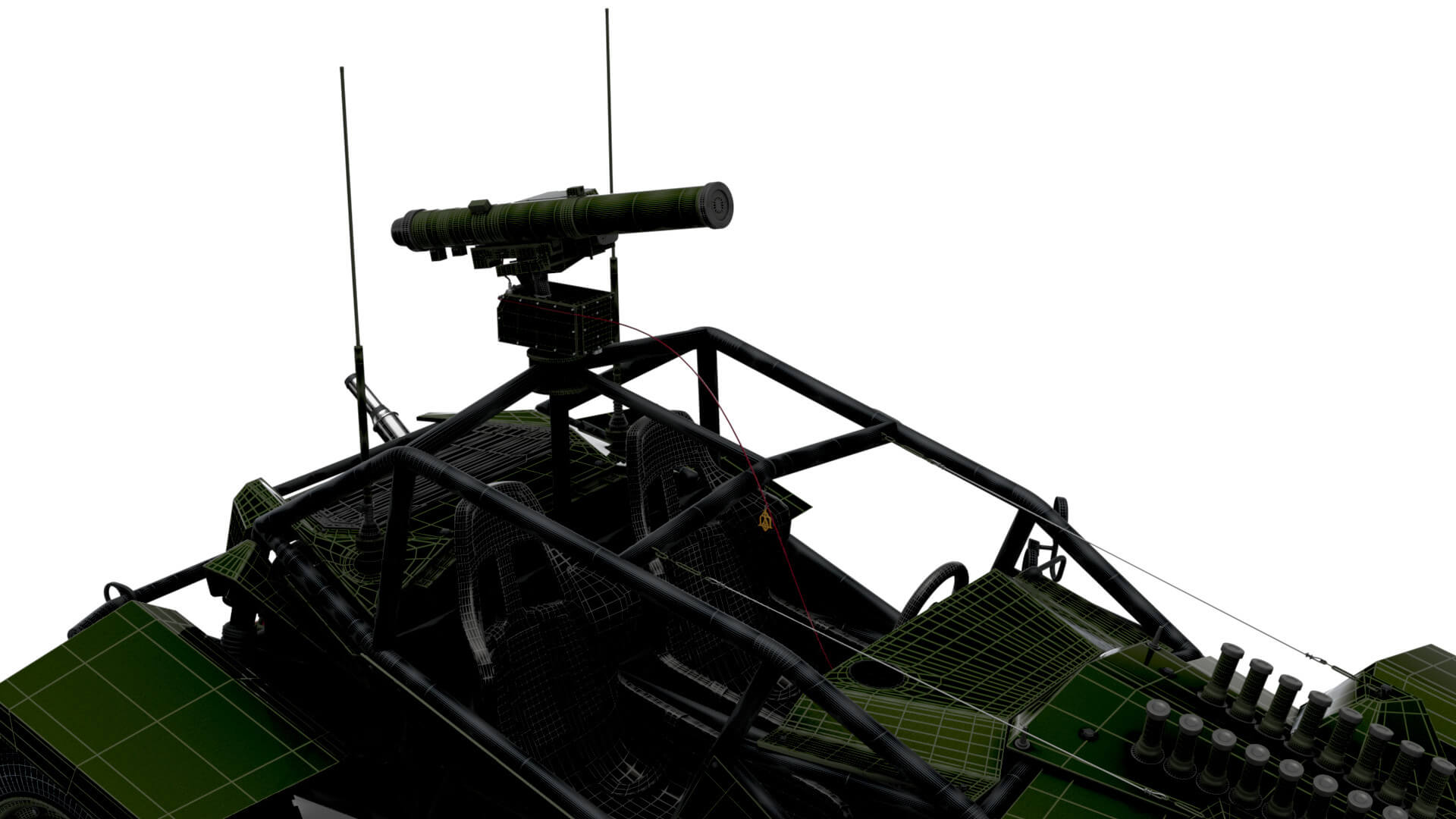 Generic Military Buggy ATGM 2023 - 3D Model by Creator 3D
