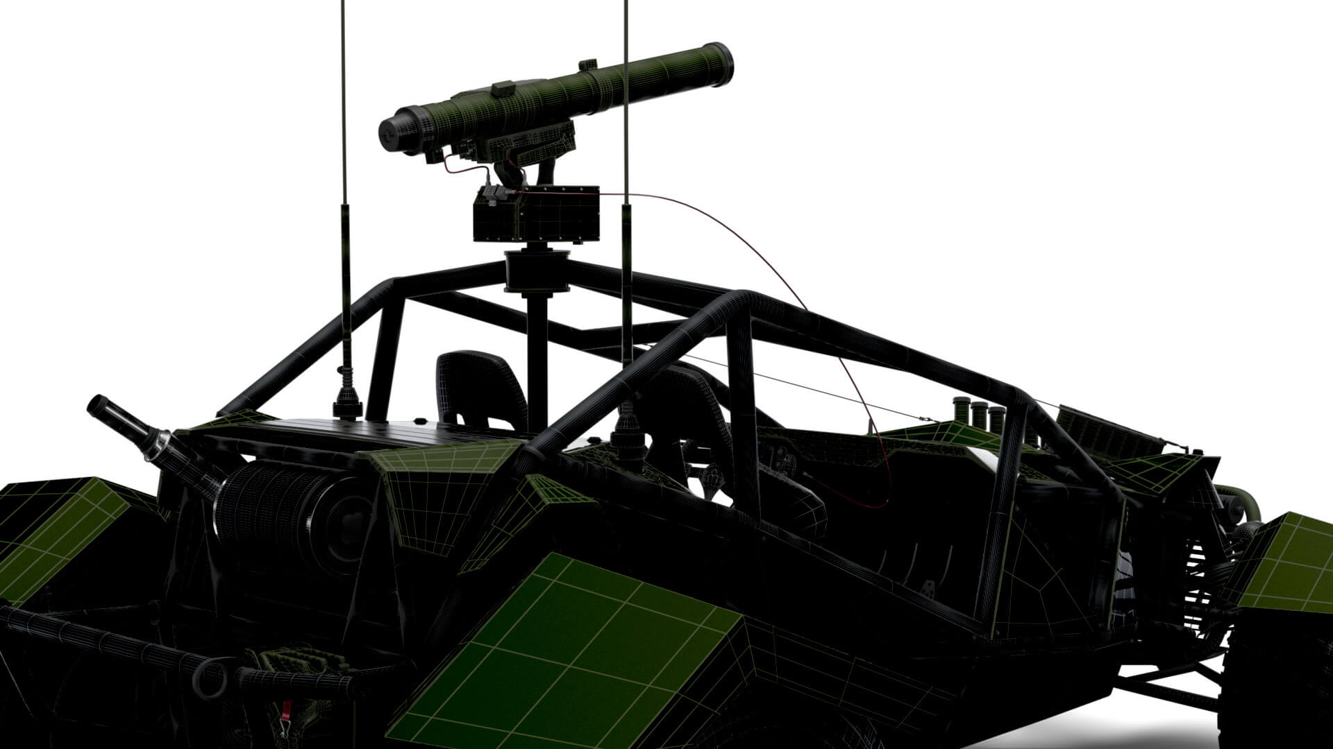 Generic Military Buggy ATGM 2023 - 3D Model by Creator 3D