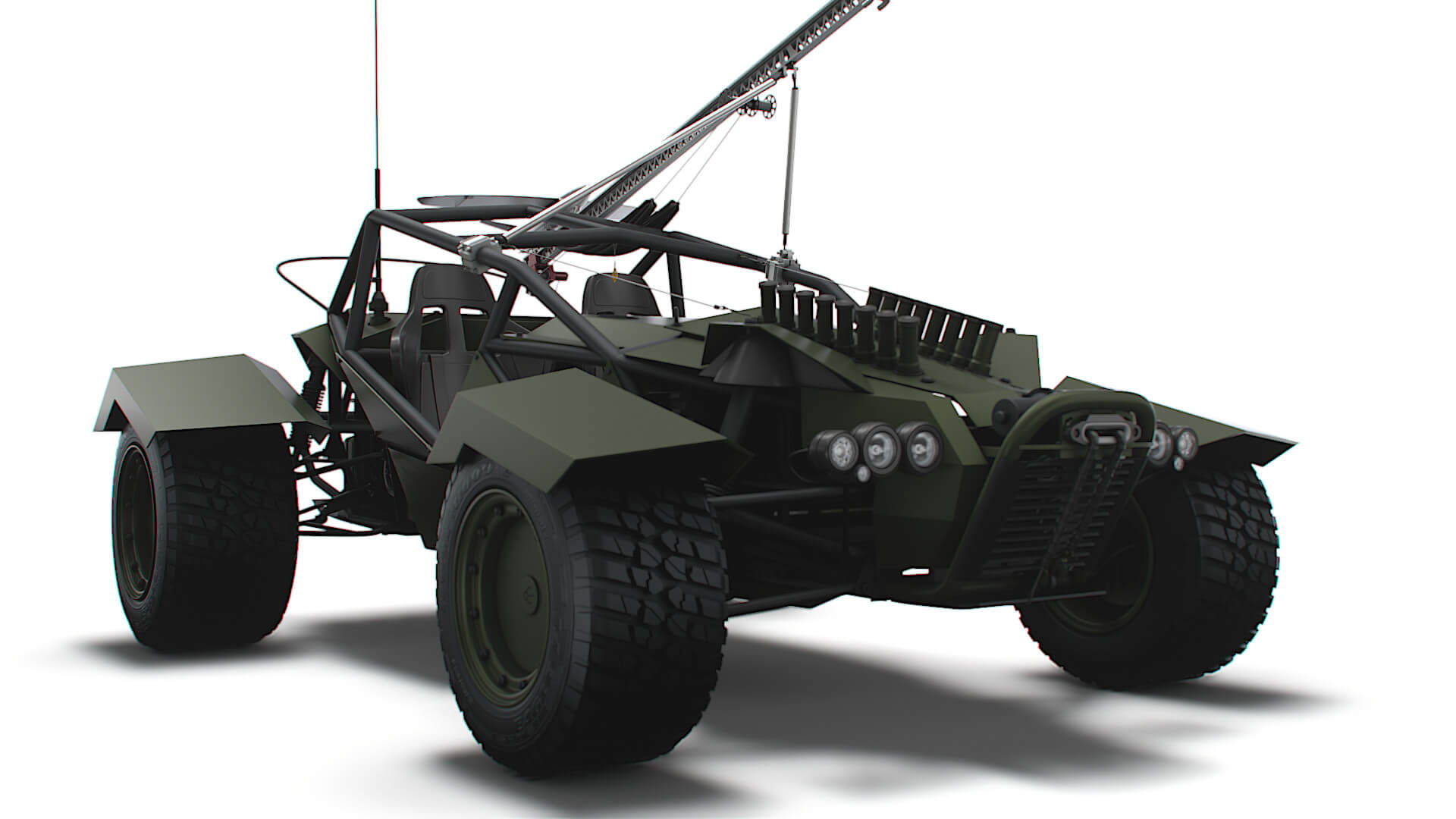 Generic Military Buggy UAV 2023 - 3D Model by Creator 3D