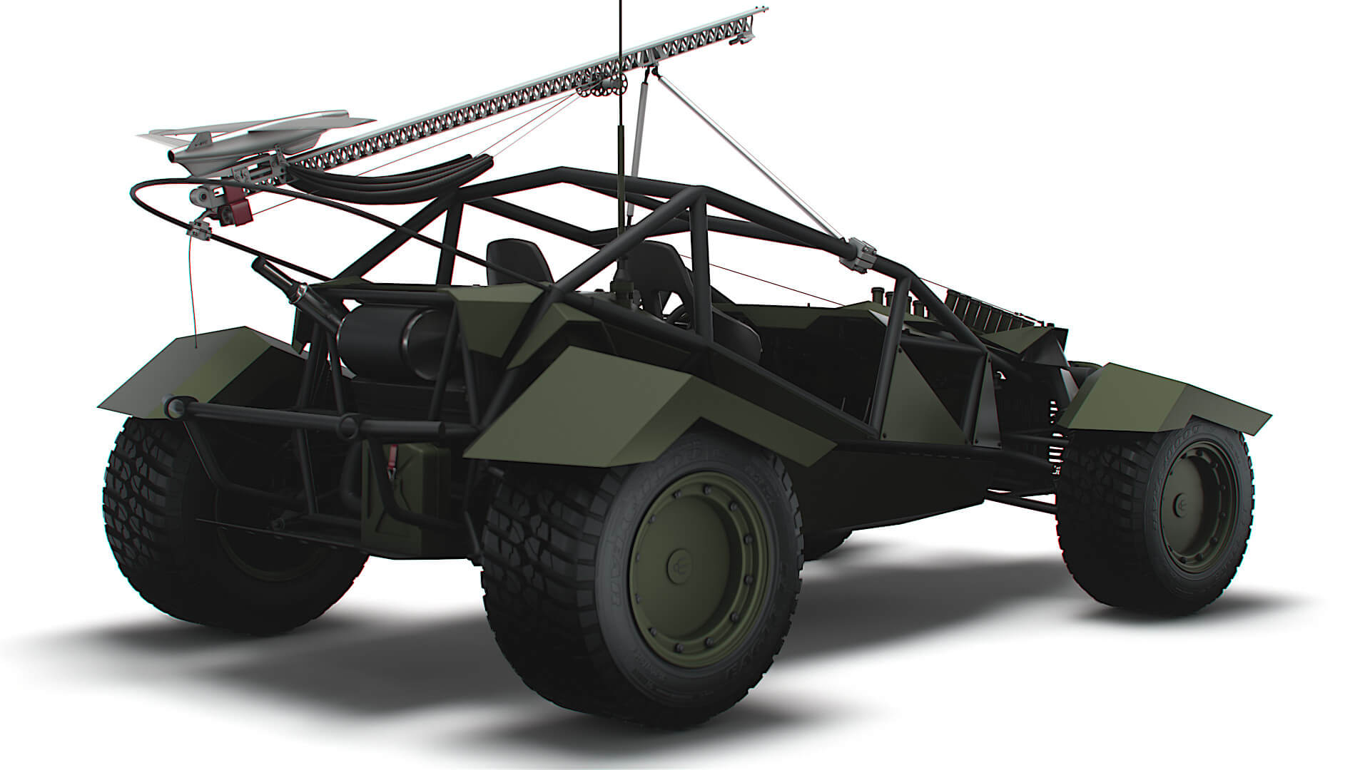 Generic Military Buggy UAV 2023 - 3D Model by Creator 3D