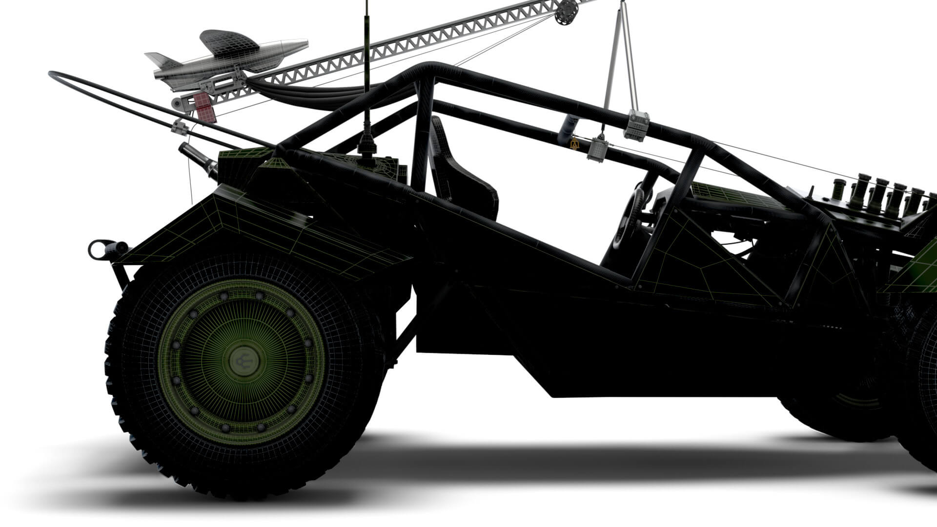 Generic Military Buggy UAV 2023 - 3D Model by Creator 3D