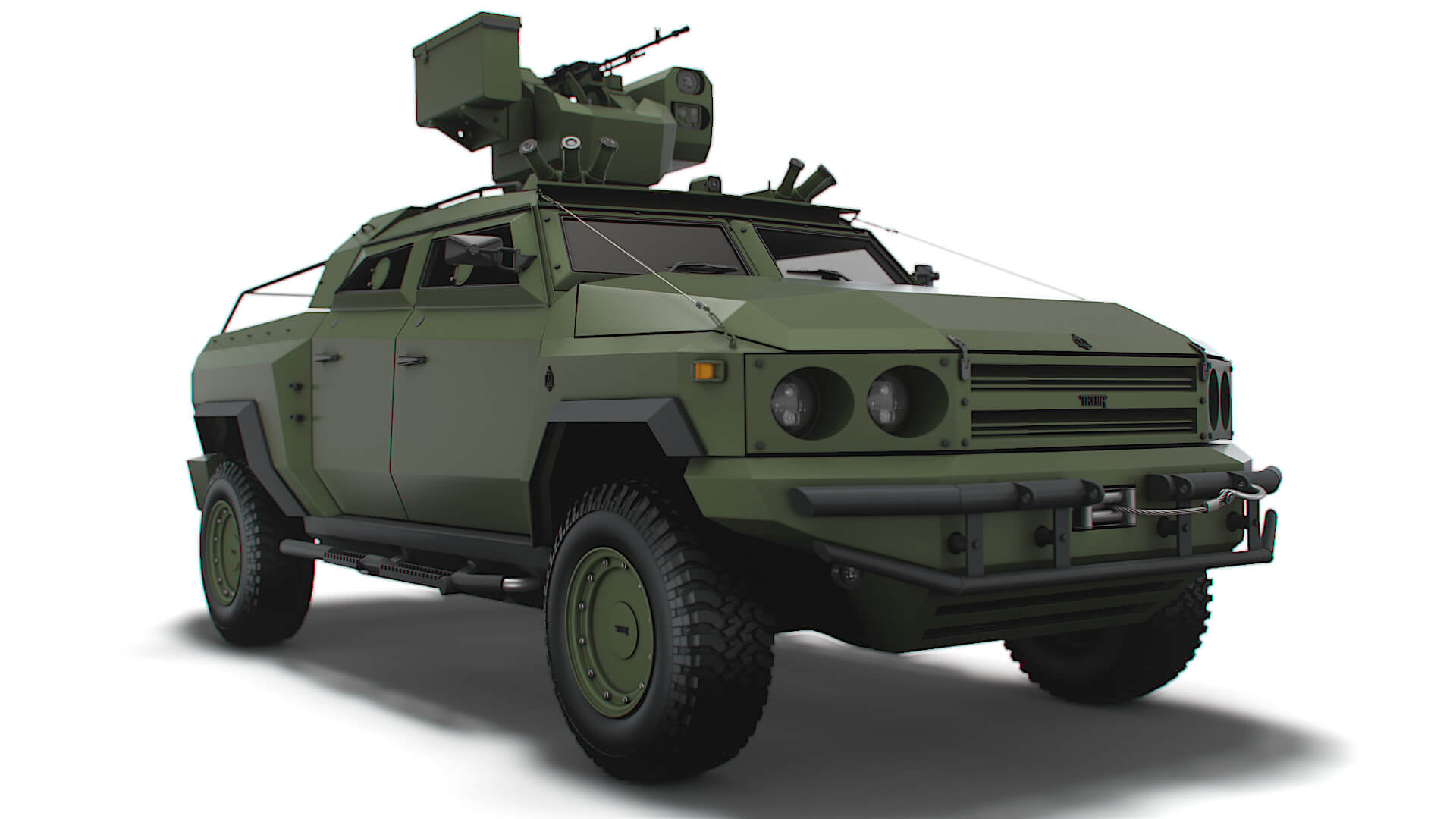 Generic MRAP Tkhir DKBM 2022 - 3D Model by Creator 3D