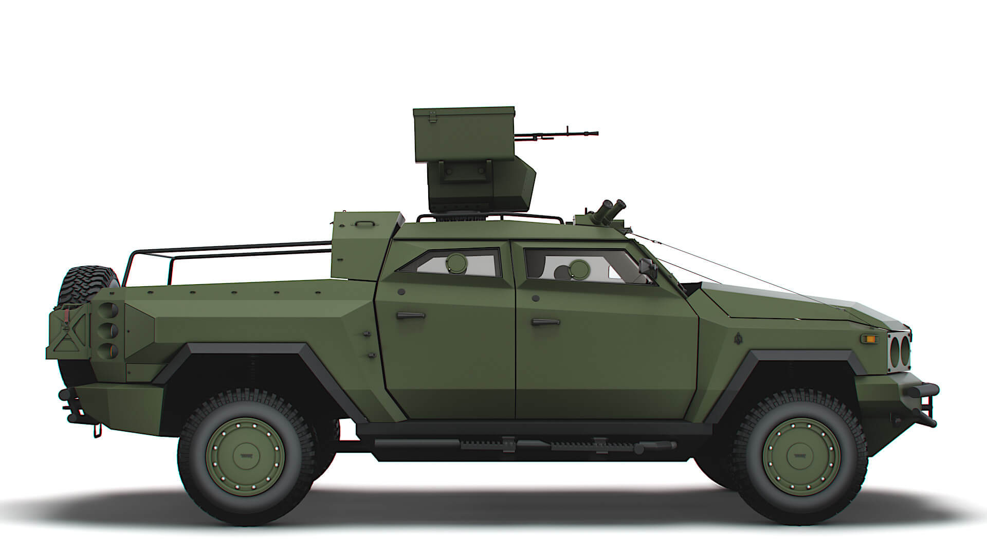 Generic MRAP Tkhir DKBM 2022 - 3D Model by Creator 3D