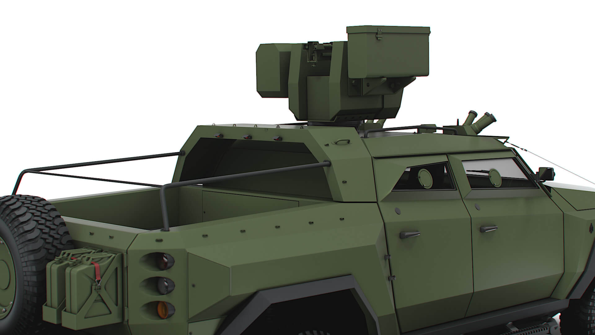 Generic MRAP Tkhir DKBM 2022 - 3D Model by Creator 3D