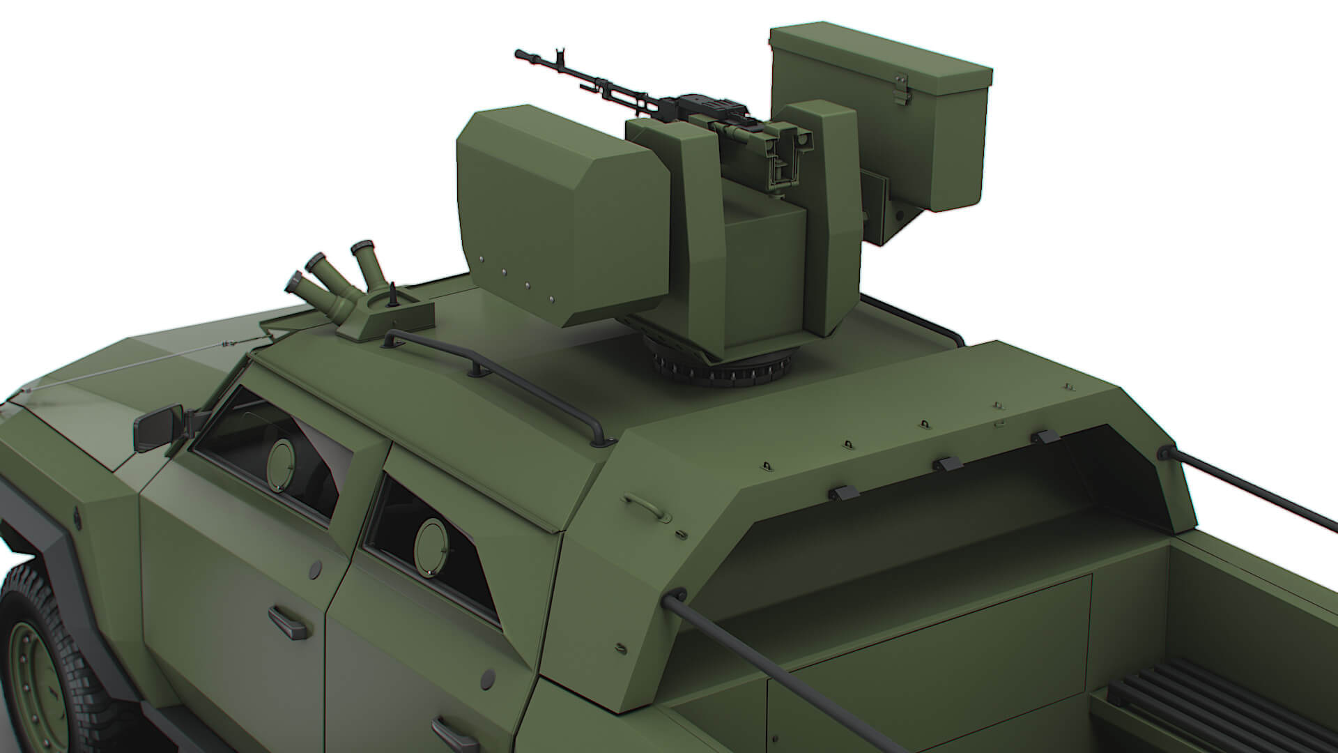 Generic MRAP Tkhir DKBM 2022 - 3D Model by Creator 3D