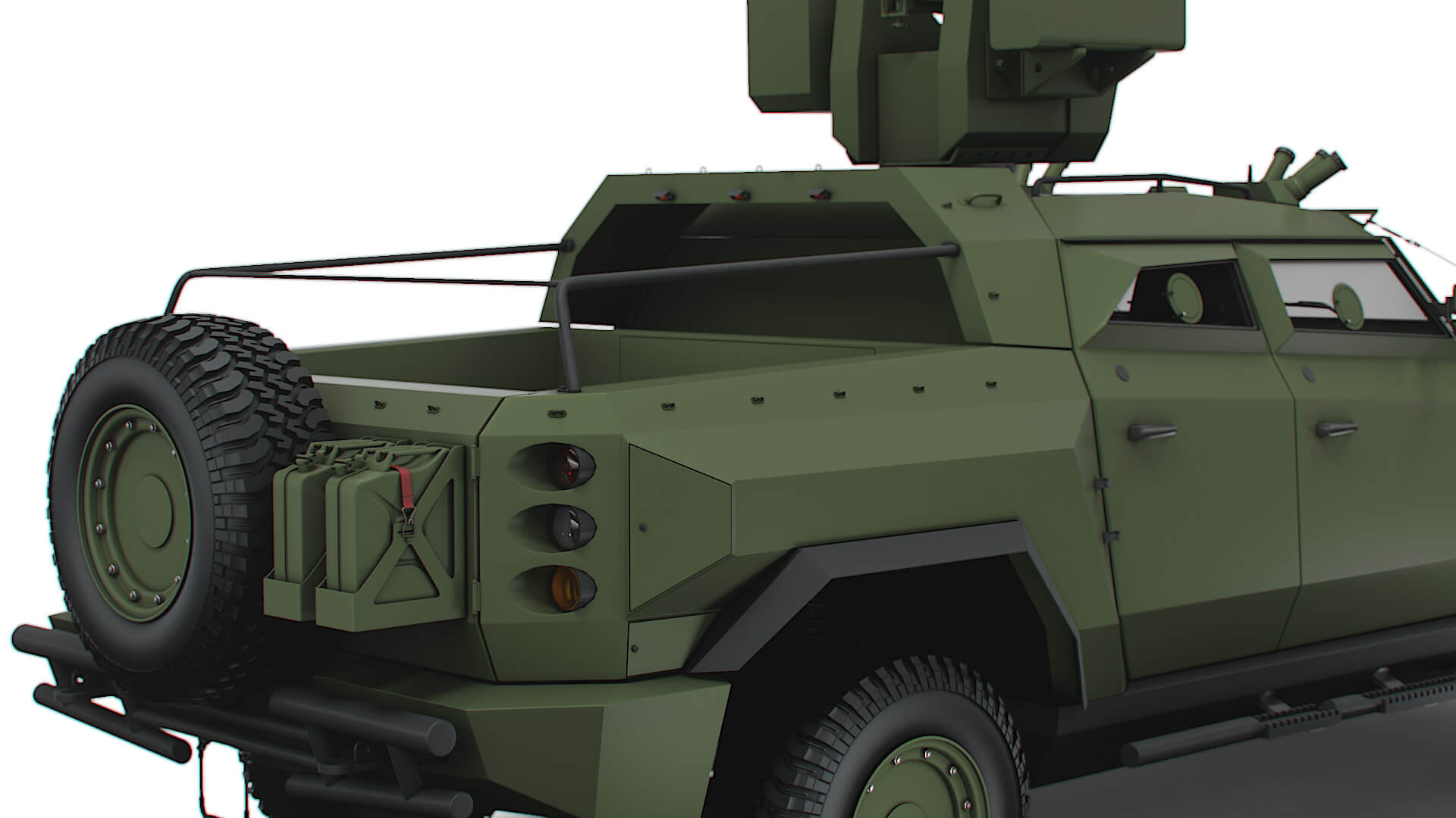 Generic MRAP Tkhir DKBM 2022 - 3D Model by Creator 3D