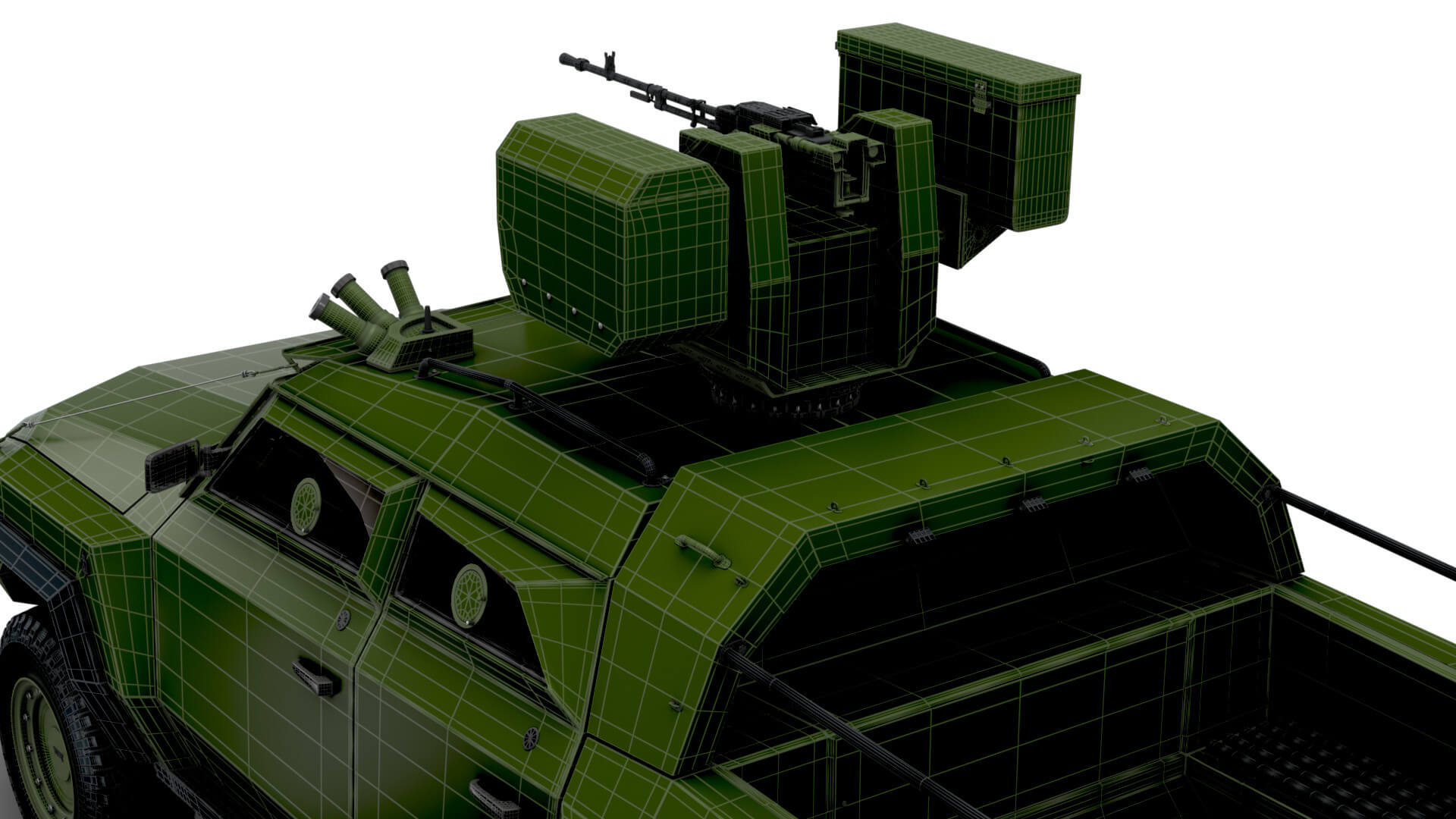 Generic MRAP Tkhir DKBM 2022 - 3D Model by Creator 3D