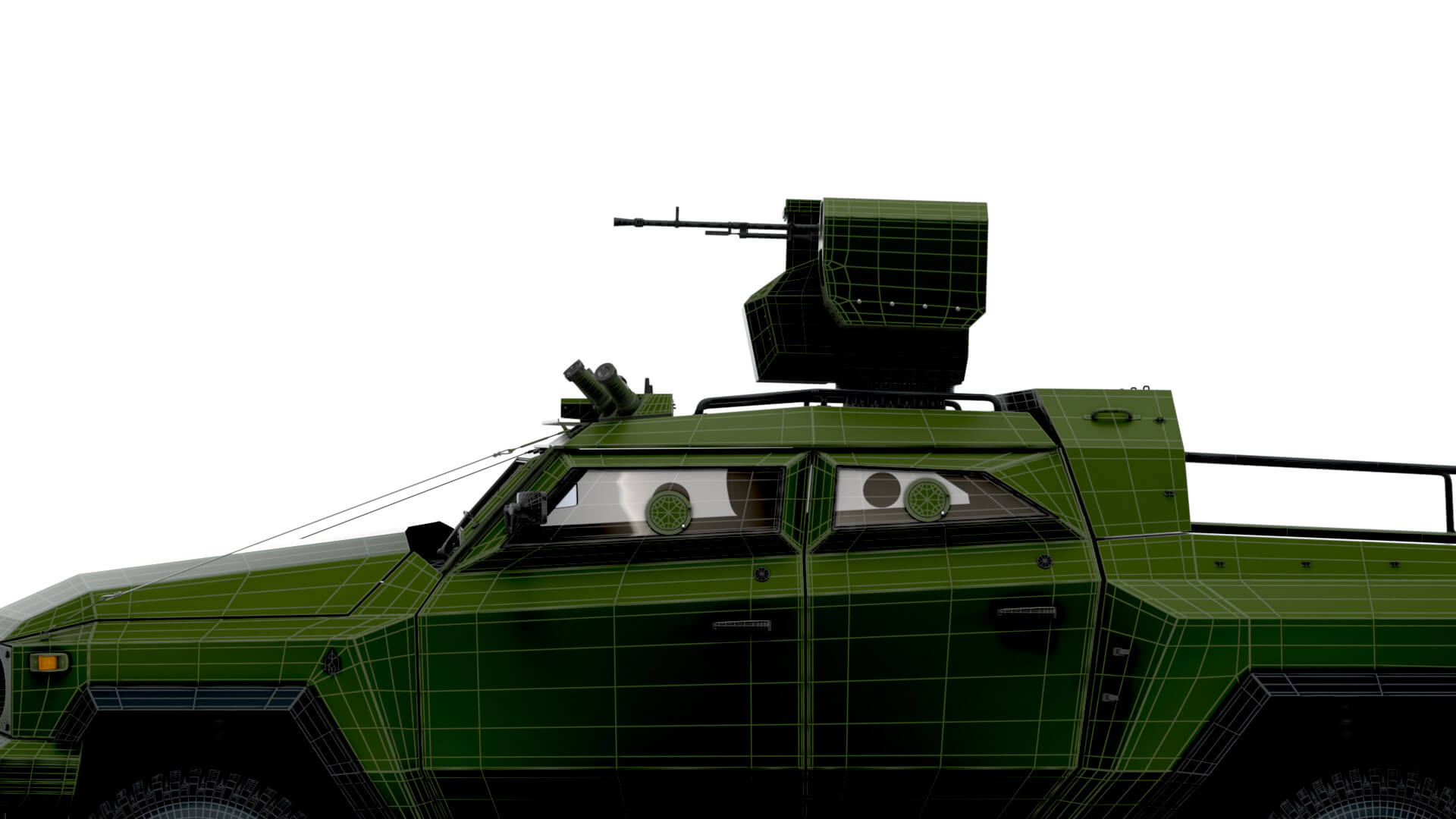 Generic MRAP Tkhir DKBM 2022 - 3D Model by Creator 3D