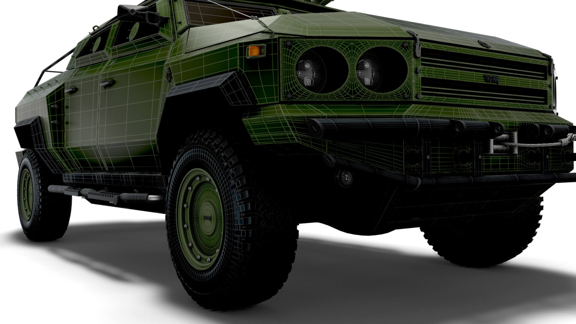 Generic MRAP Tkhir DKBM 2022 - 3D Model by Creator 3D