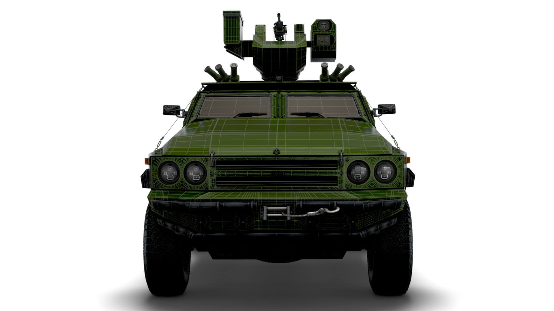 Generic MRAP Tkhir DKBM 2022 - 3D Model by Creator 3D