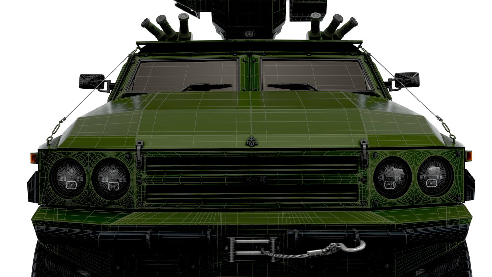 Generic MRAP Tkhir DKBM 2022 - 3D Model by Creator 3D