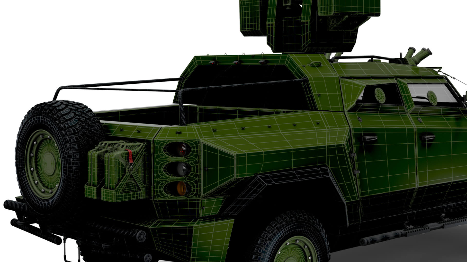 Generic MRAP Tkhir DKBM 2022 - 3D Model by Creator 3D