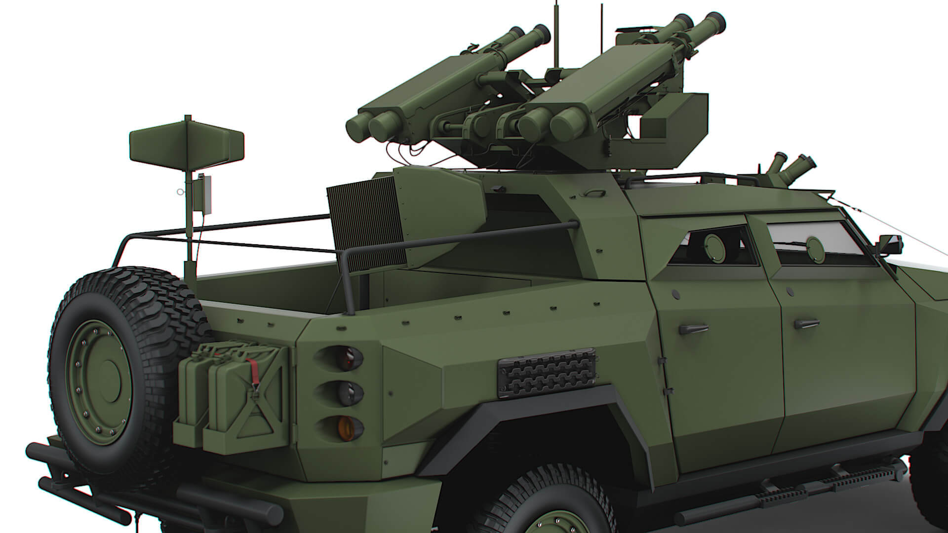 Generic MRAP Tkhir Starstreak 2022 - 3D Model by Creator 3D