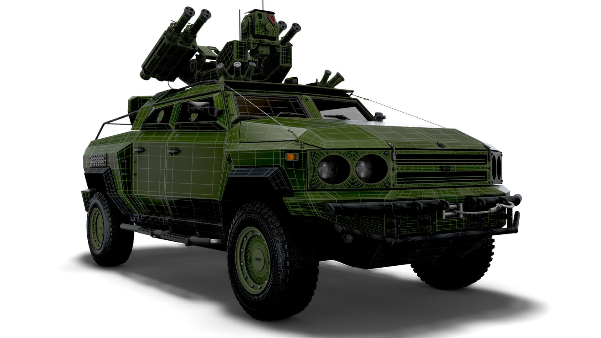 Generic MRAP Tkhir Starstreak 2022 - 3D Model by Creator 3D